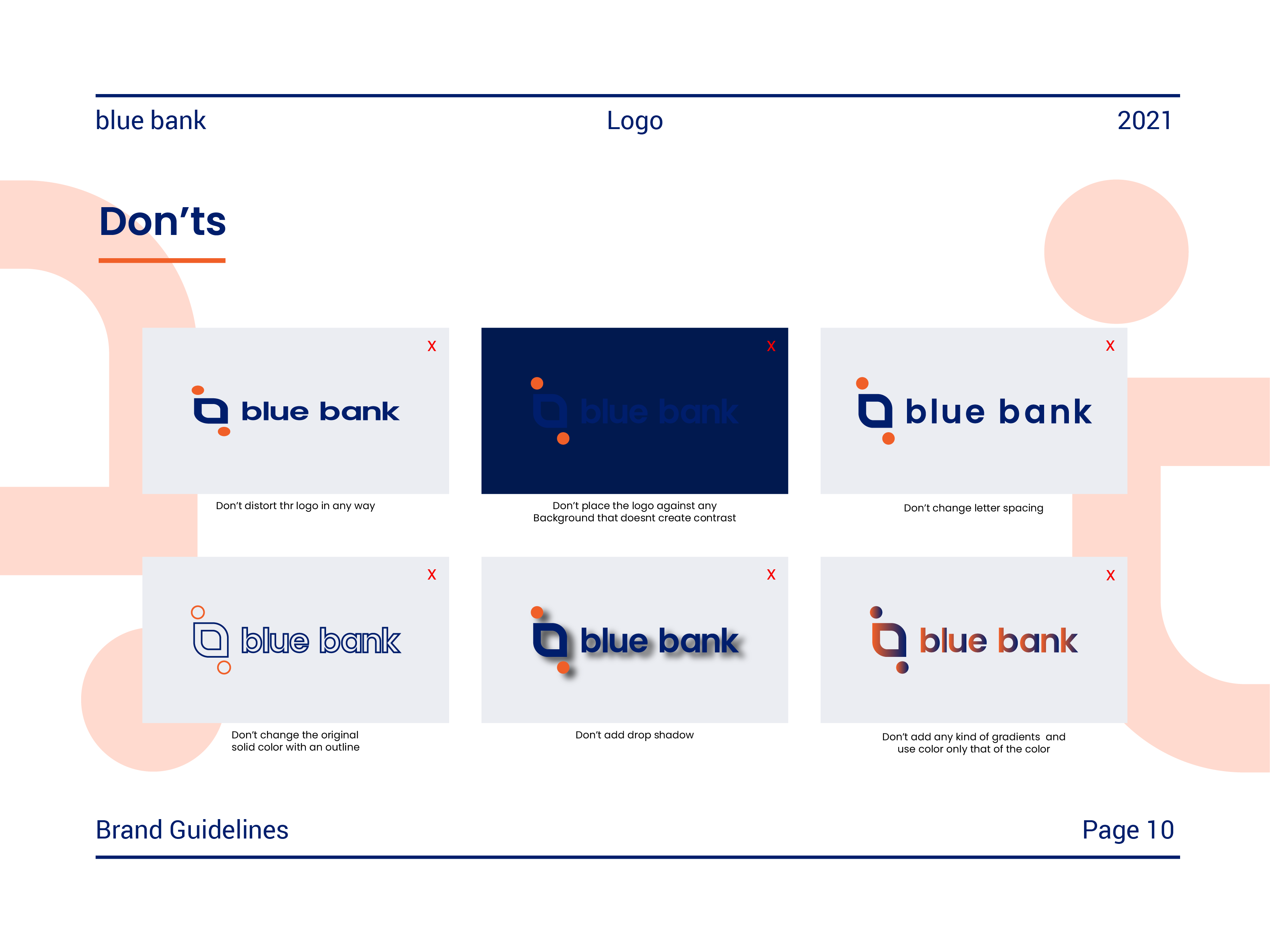 Logo blue bank | Brand Guide by Asep Saepudin on Dribbble