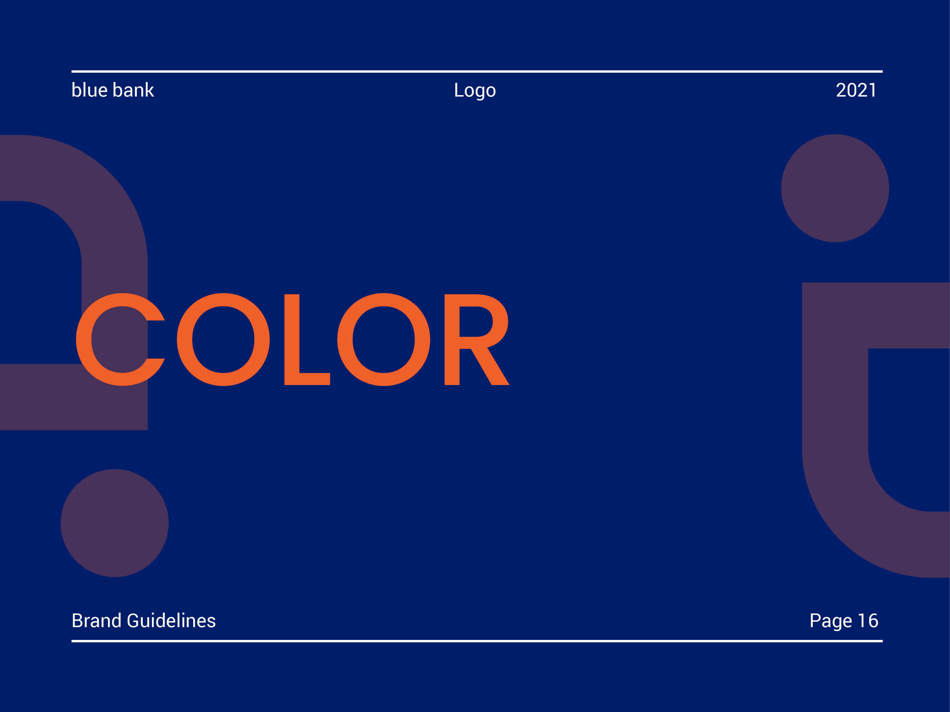 Logo blue bank | Brand Guide by Asep Saepudin on Dribbble