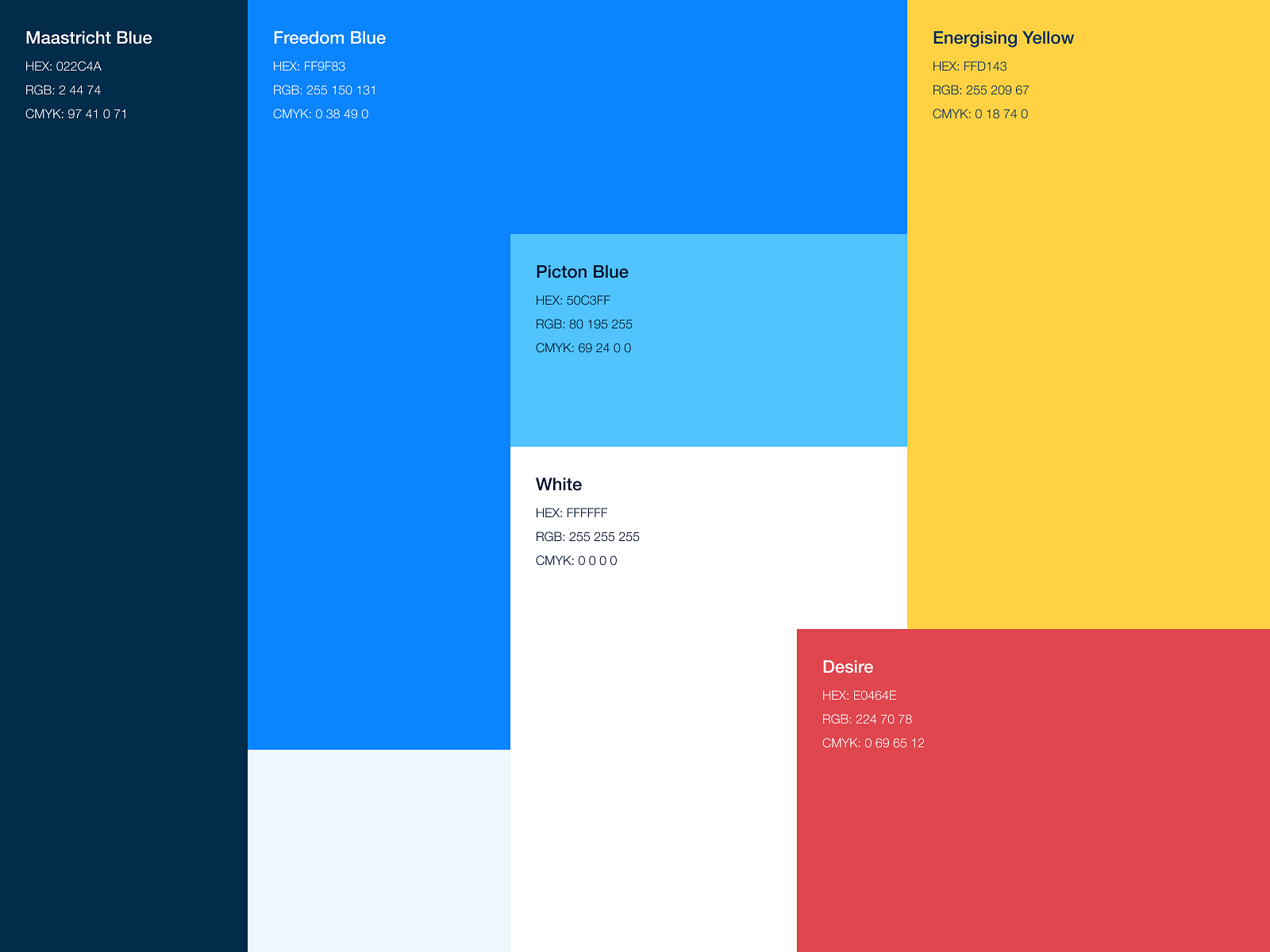 Color Palette for Flight Reservation App by Maksym Dzhavala on Dribbble
