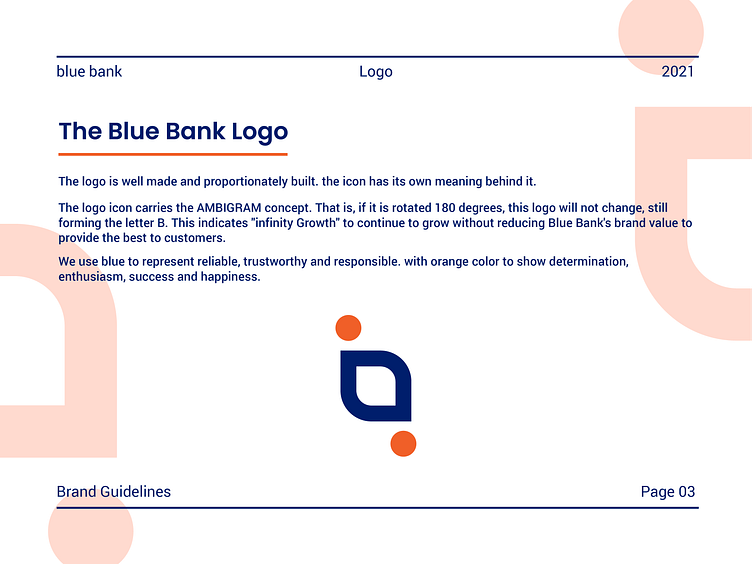 Logo blue bank | Brand Guide by Asep Saepudin on Dribbble