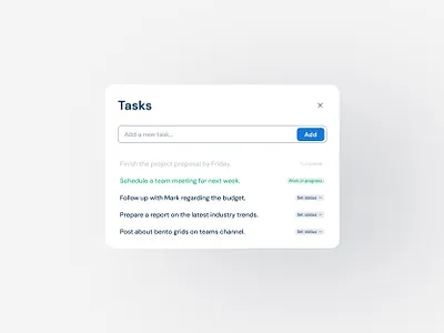 Task Widget designs, themes, templates and downloadable graphic ...