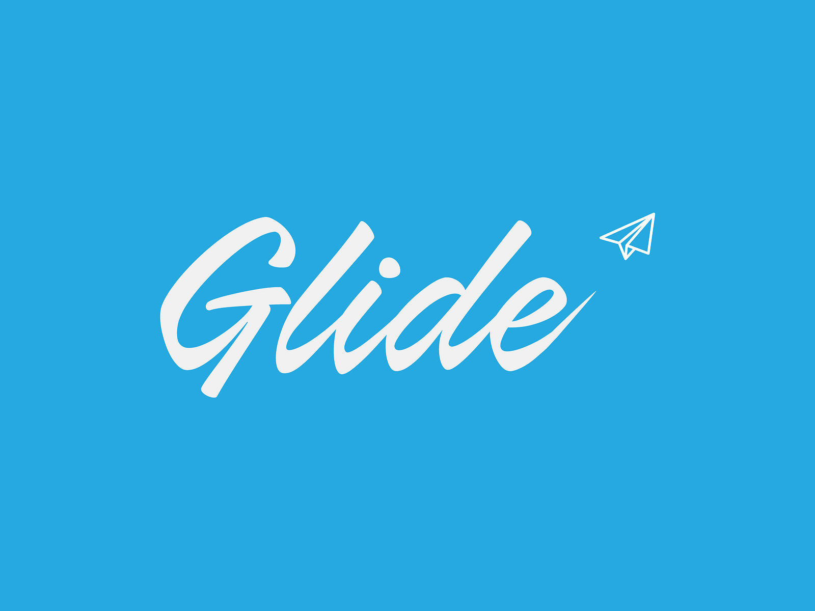 Logo Design Glide By Utkarsh Mehrotra On Dribbble