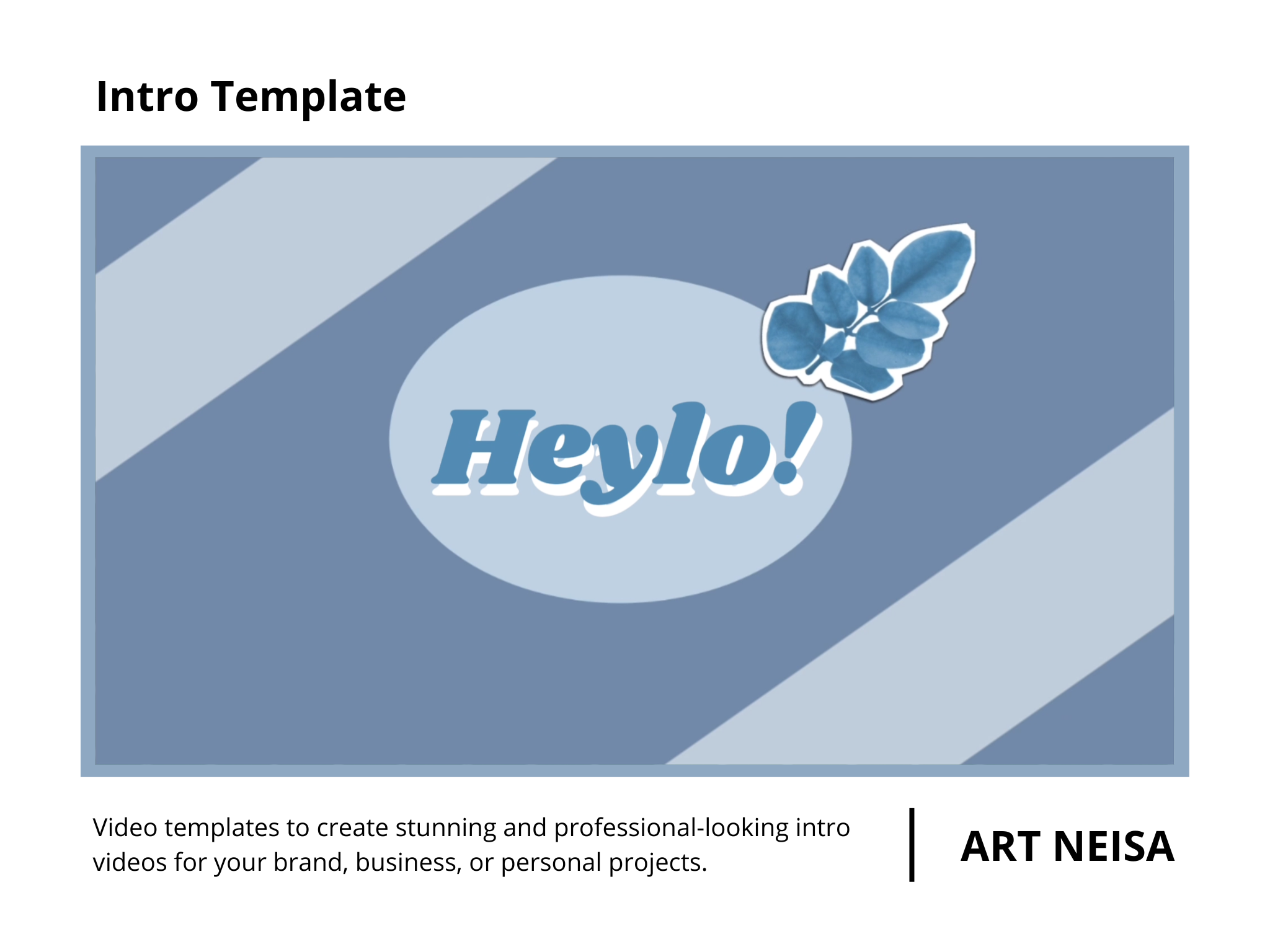 Intro Template designs, themes, templates and downloadable graphic ...