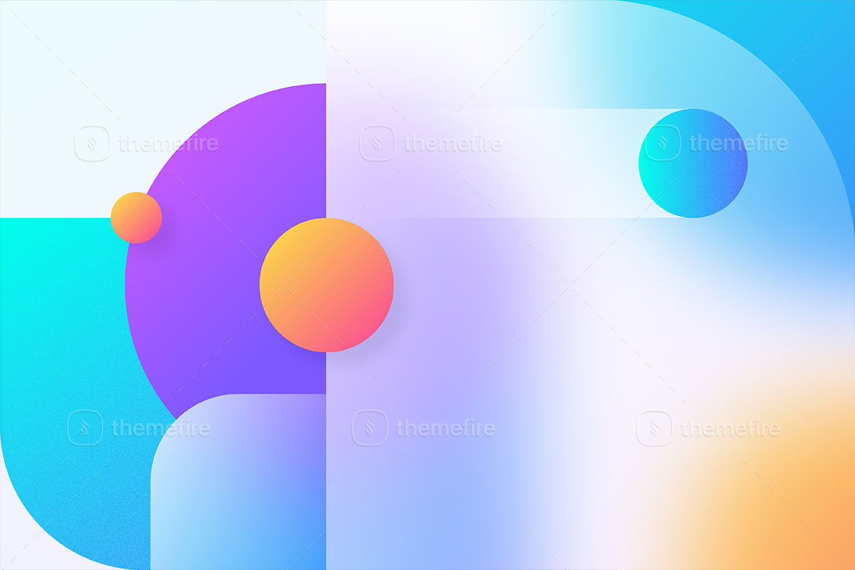 Glassmorphism Geometric Shape Backgrounds by themefire on Dribbble