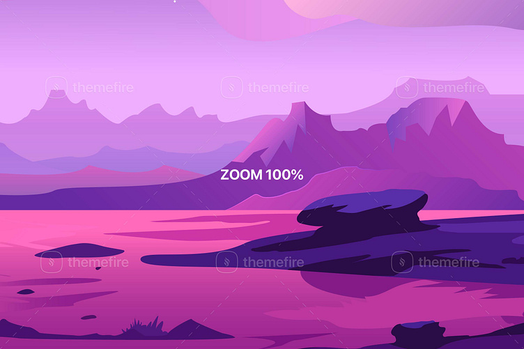 Purple Landscape Background Illustrations by themefire on Dribbble