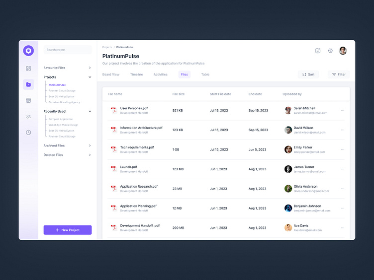 Task Management - Files by Bleonard Osmani on Dribbble