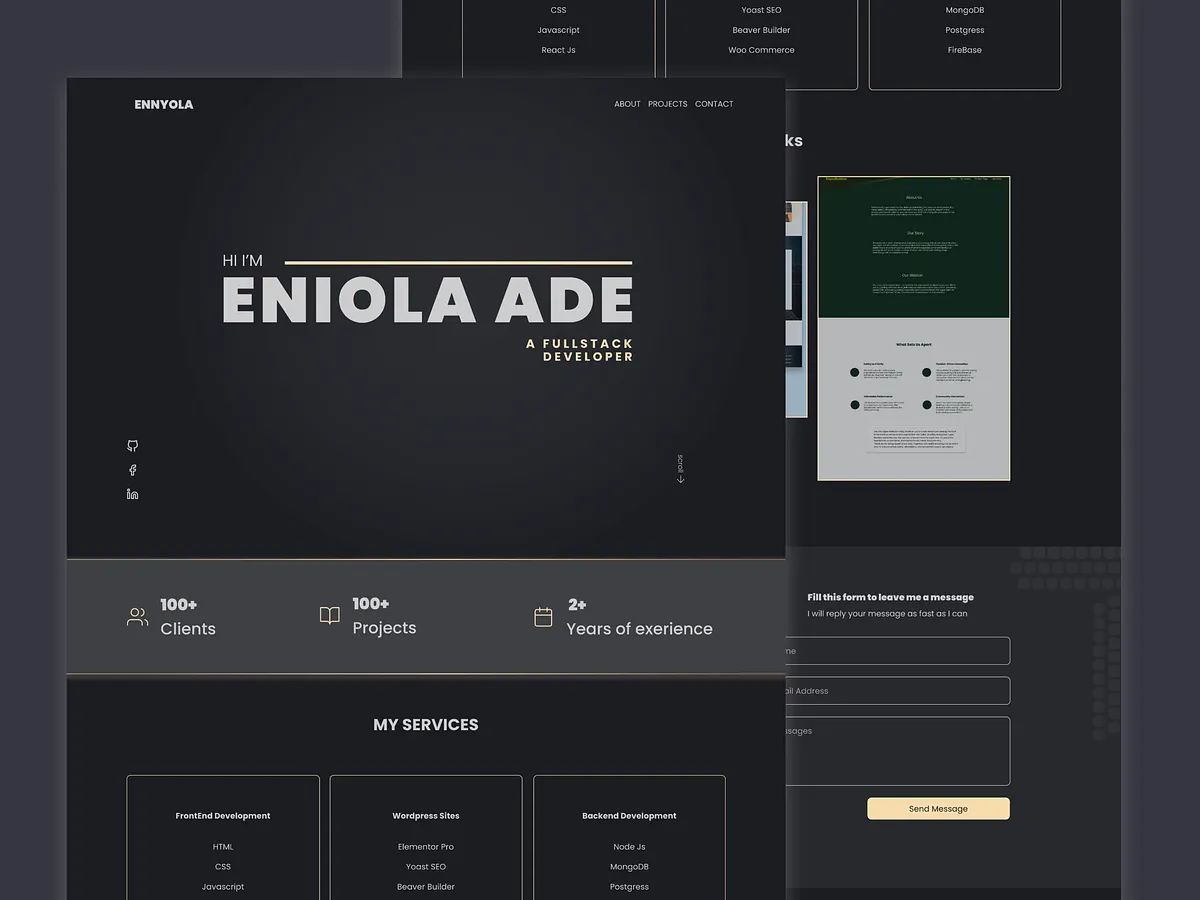 Browse thousands of Full Stack Developer Portfolio images for design inspiration | Dribbble