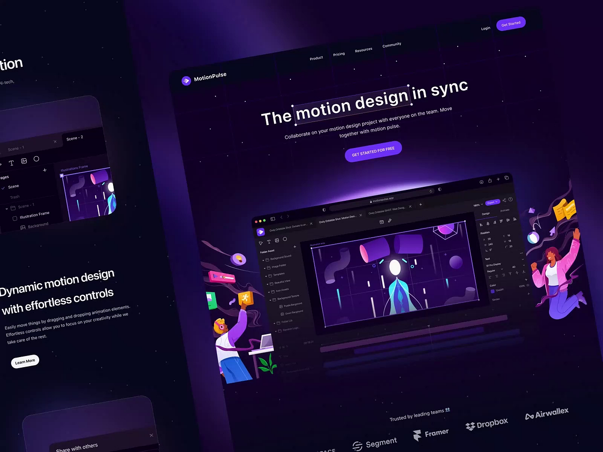 Interface Design Tools Landing Page by Riko Sapto Dimo for Orely on ...