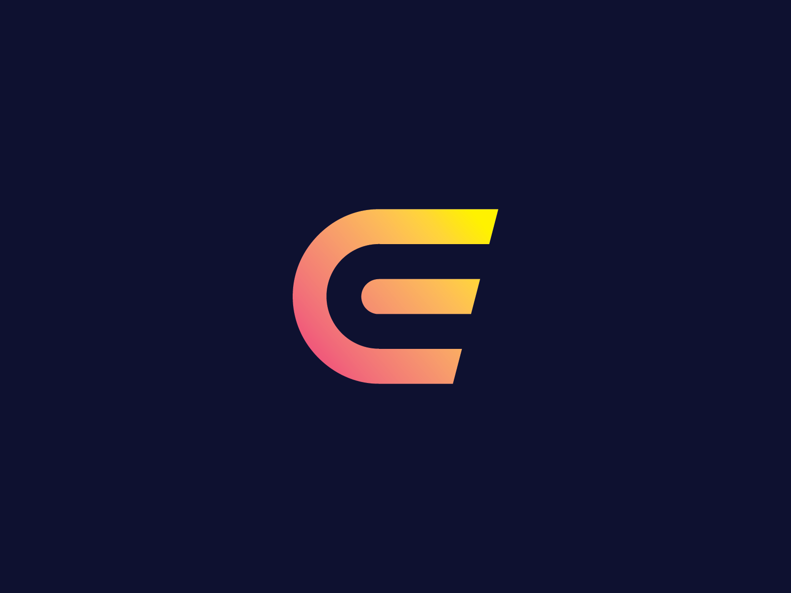 E letter unique logo by Jayanta Kumar Roy on Dribbble