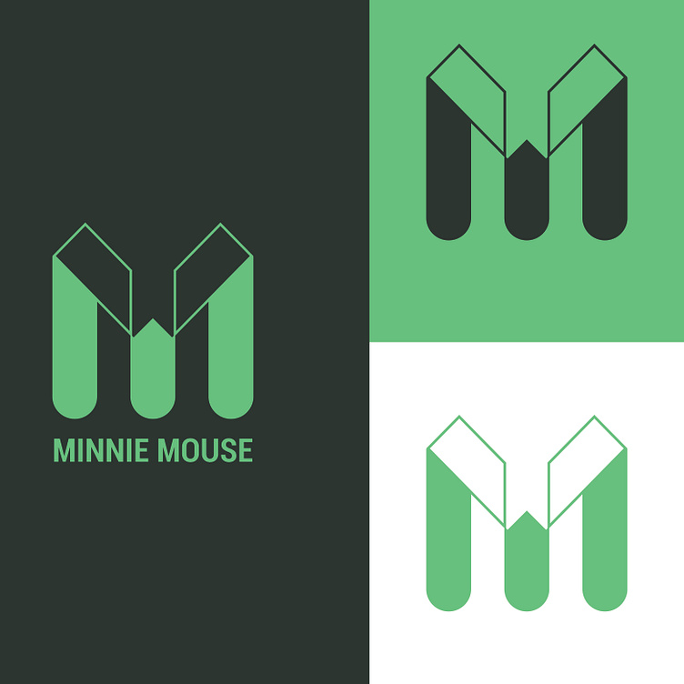 Minnie Mouse Brand Identity - Logo Design, Logodesign, logo by Md ...