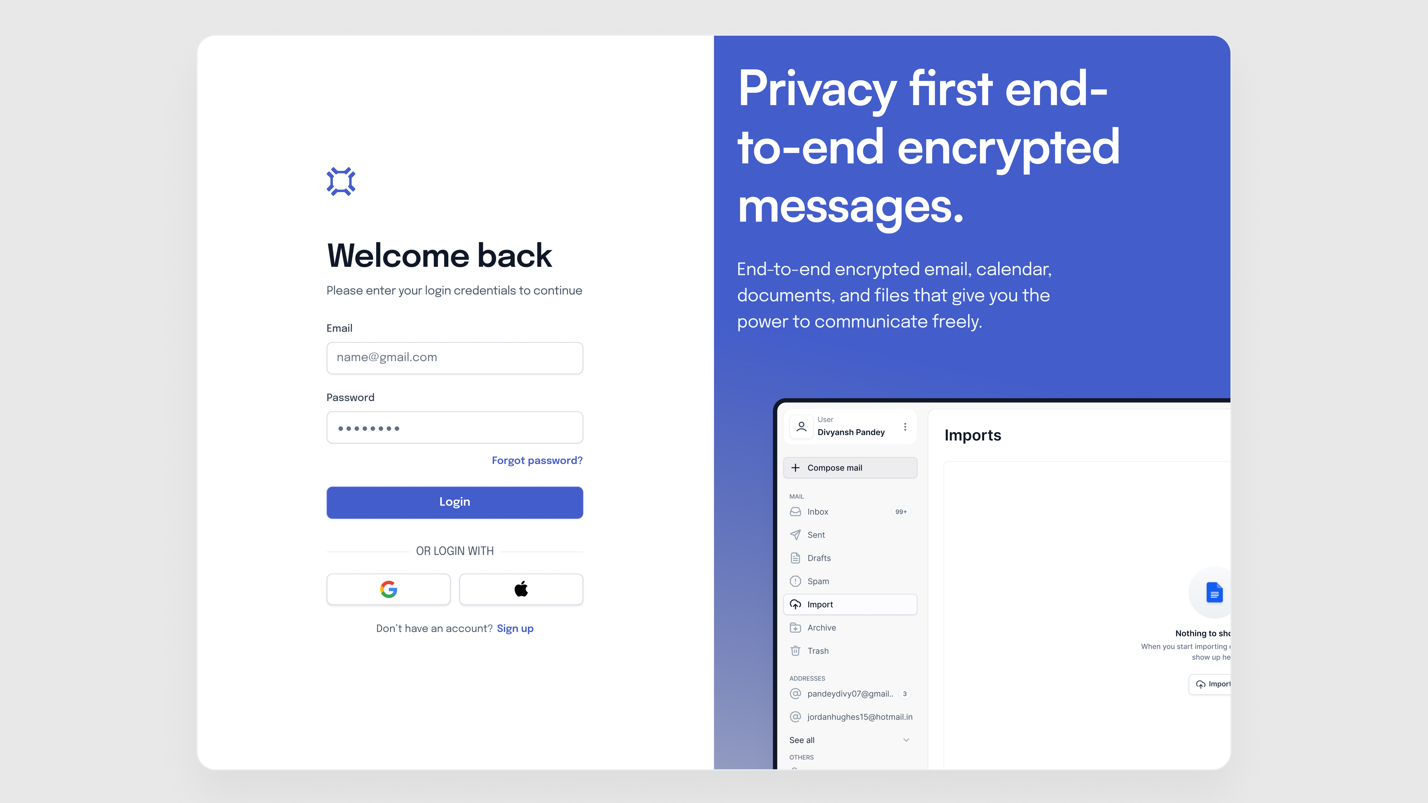 Login UI - SaaS App by Divyansh Pandey on Dribbble