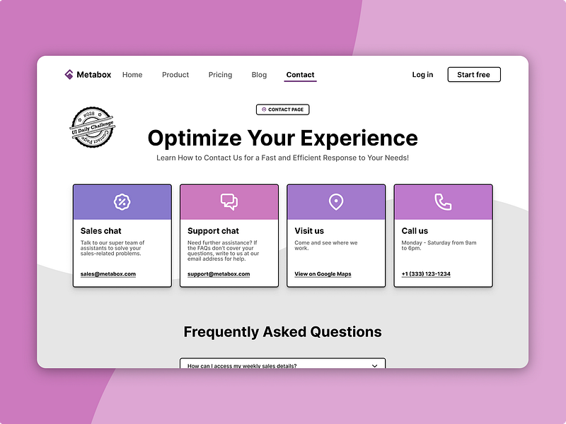 Contact UI designs, themes, templates and downloadable graphic elements ...