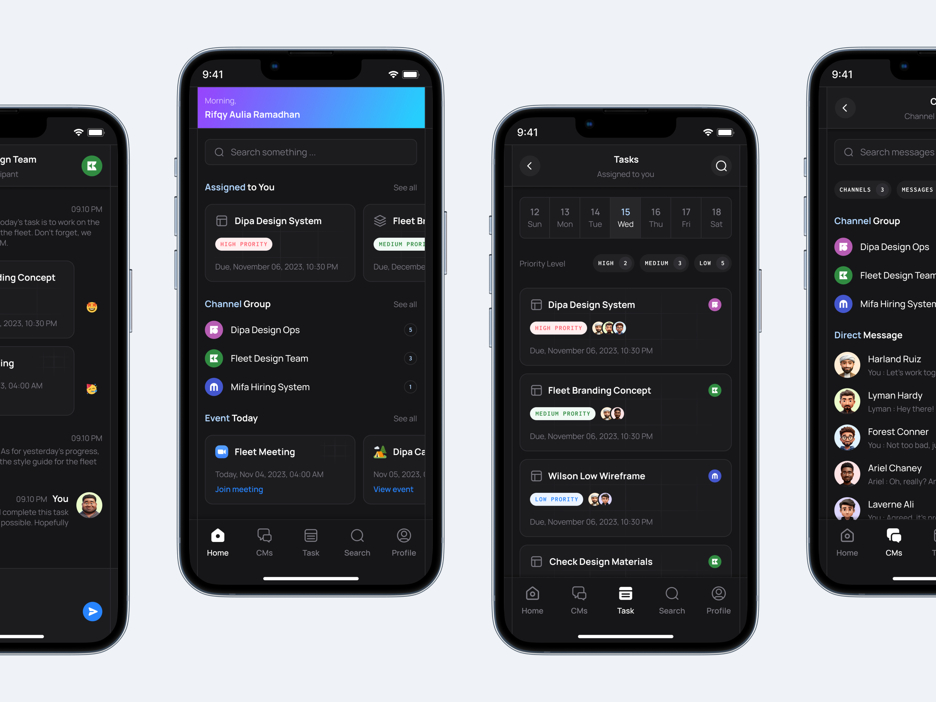 Fleet - Team Collaboration App by Dipa Product for Dipa Inhouse on Dribbble