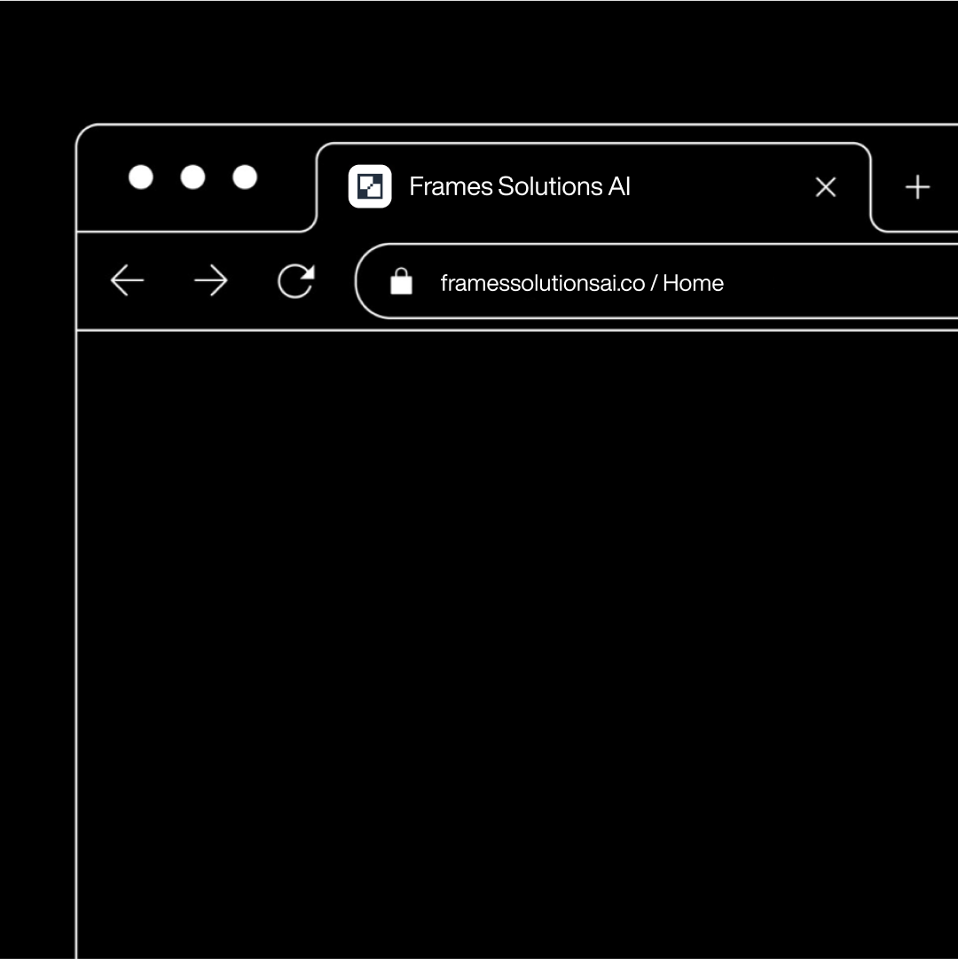 LOGO/BRANDING DESIGN FOR FRAMES SOLUTIONS AI by Rinor Rama on Dribbble