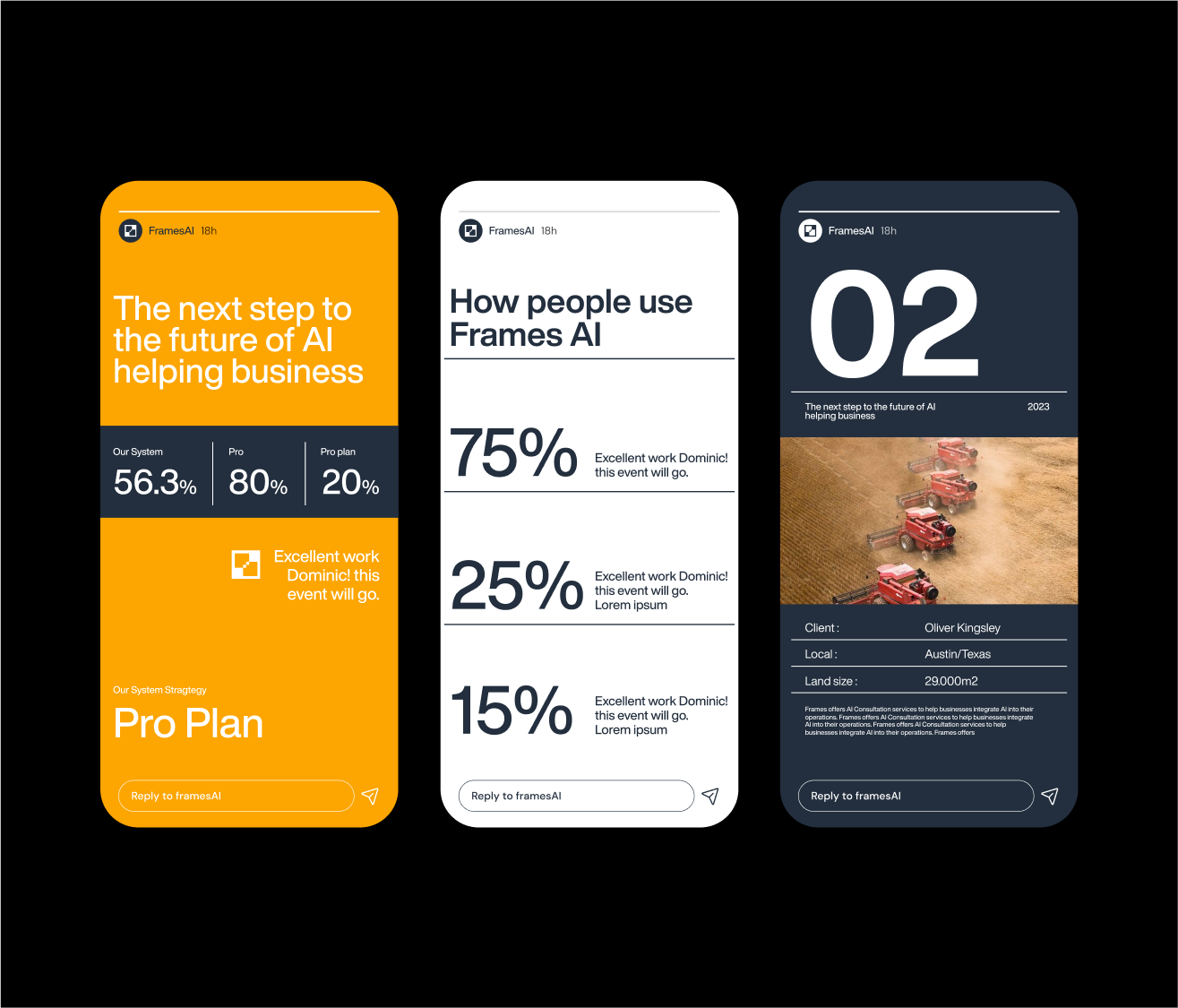 LOGO/BRANDING DESIGN FOR FRAMES SOLUTIONS AI by Rinor Rama on Dribbble