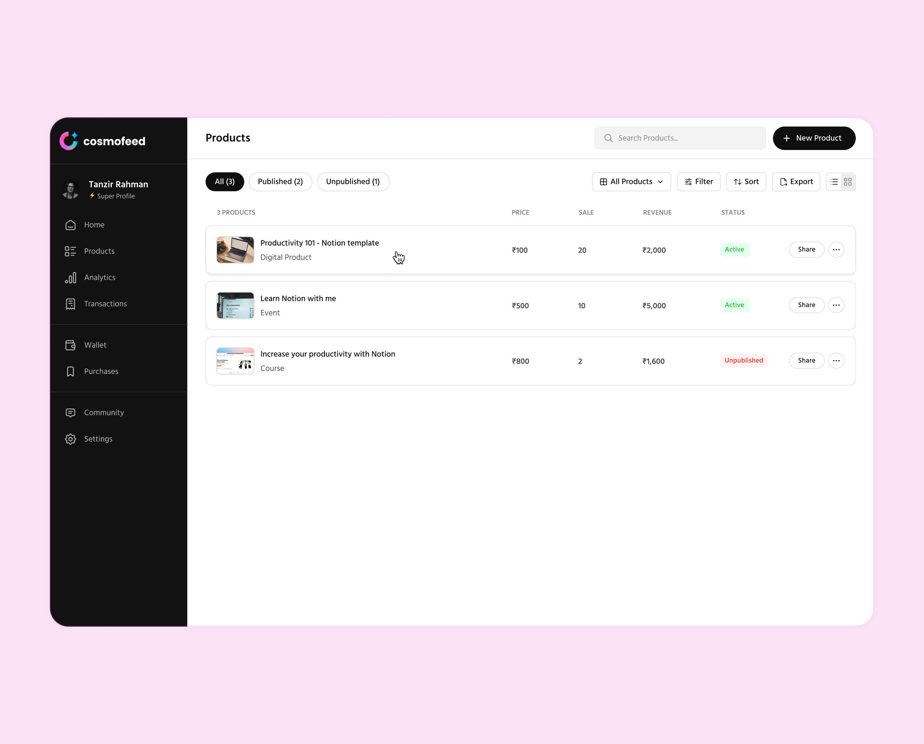 Browse thousands of Product List images for design inspiration | Dribbble