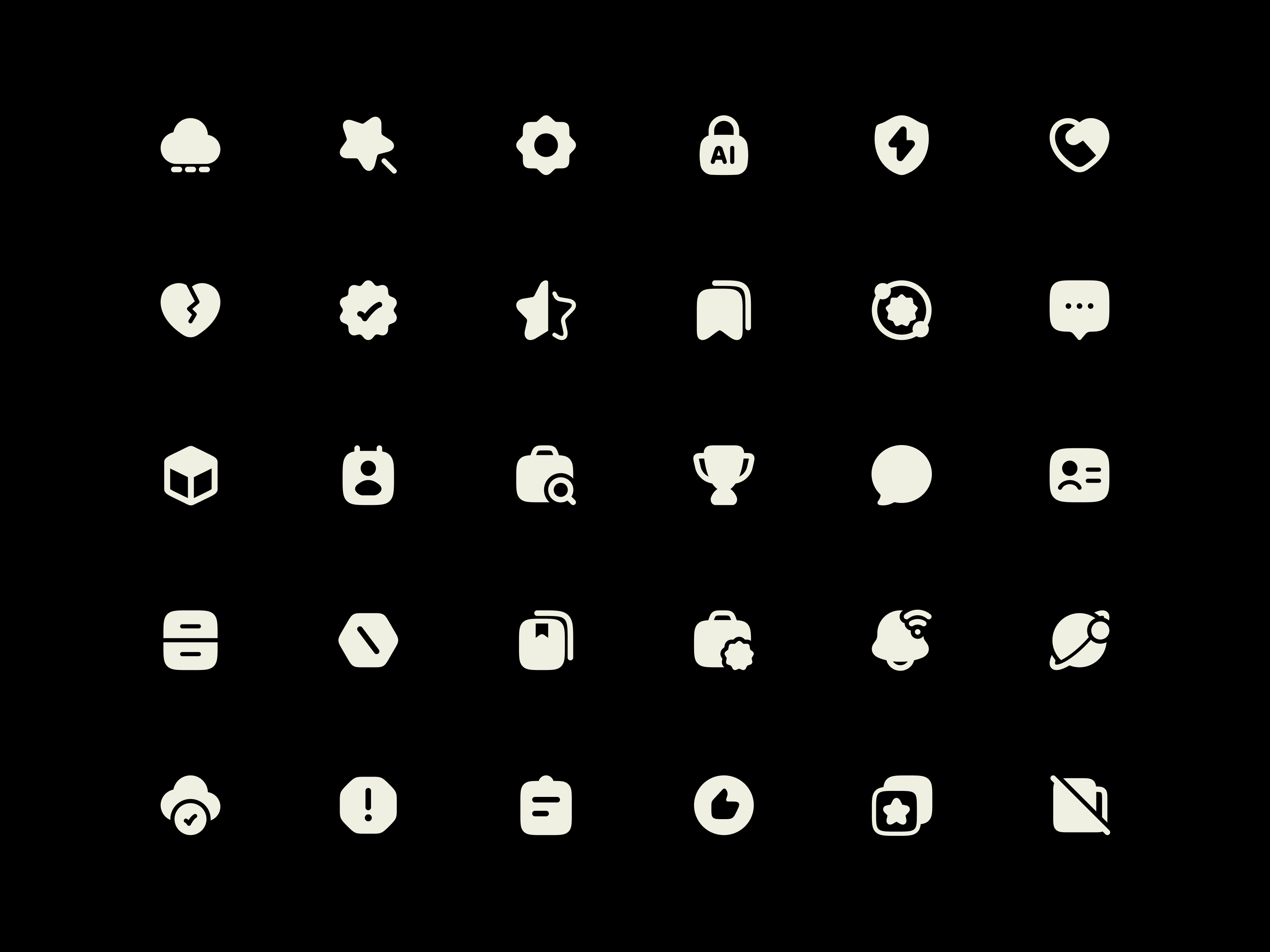 Solid Icons by Hugeicons on Dribbble
