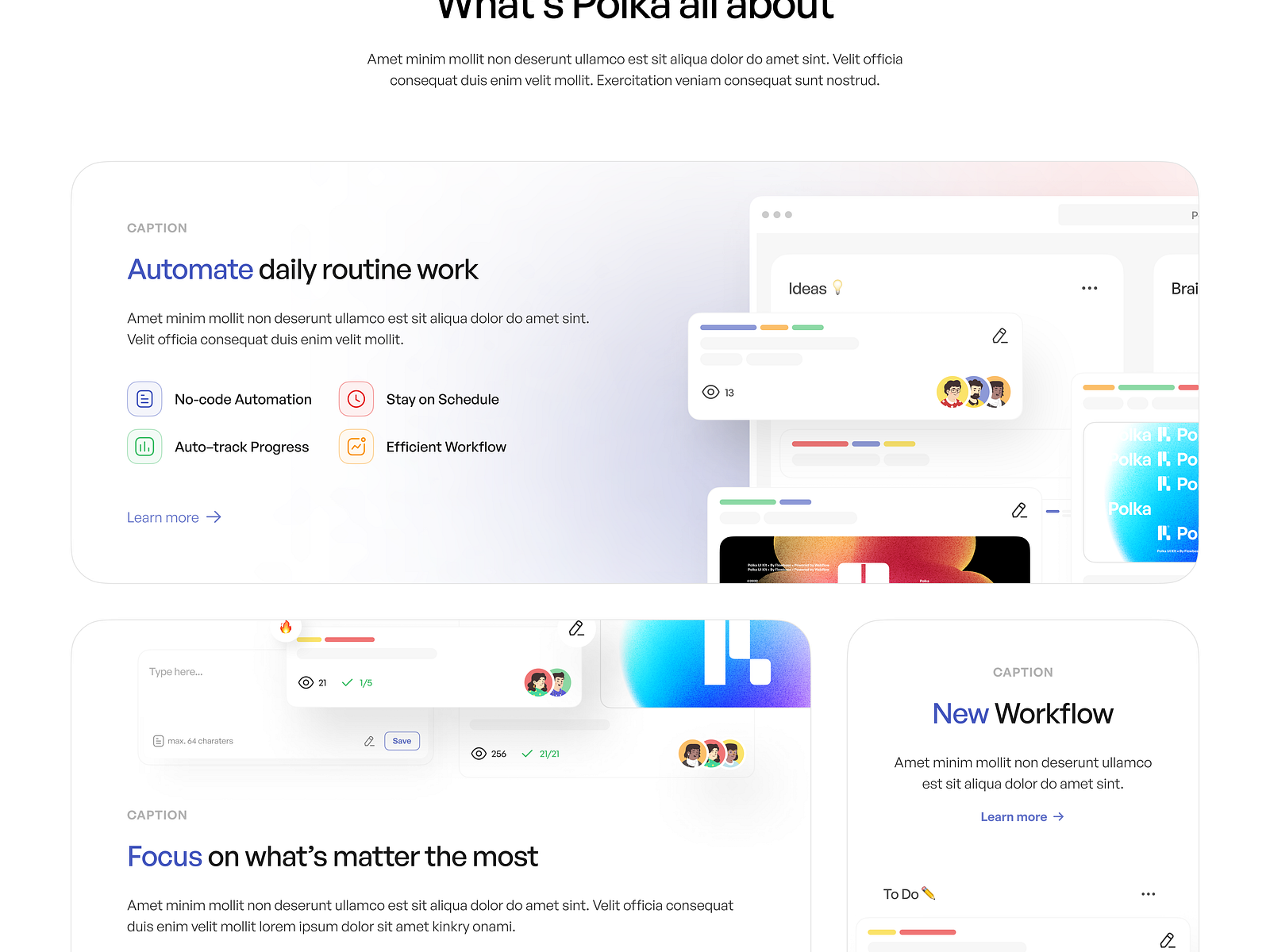 Section Design by Saad Malik on Dribbble