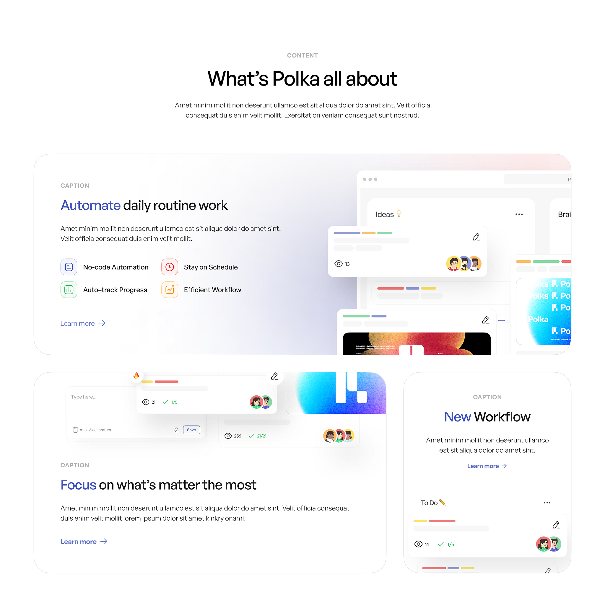 Section Design by Saad Malik on Dribbble
