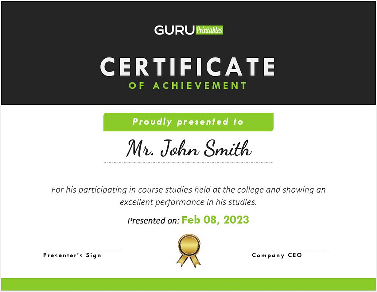 Free Achievement Certificate Templates by Sinum 20 on Dribbble Free Achievement Certificate Templates by Sinum 20 on Dribbble