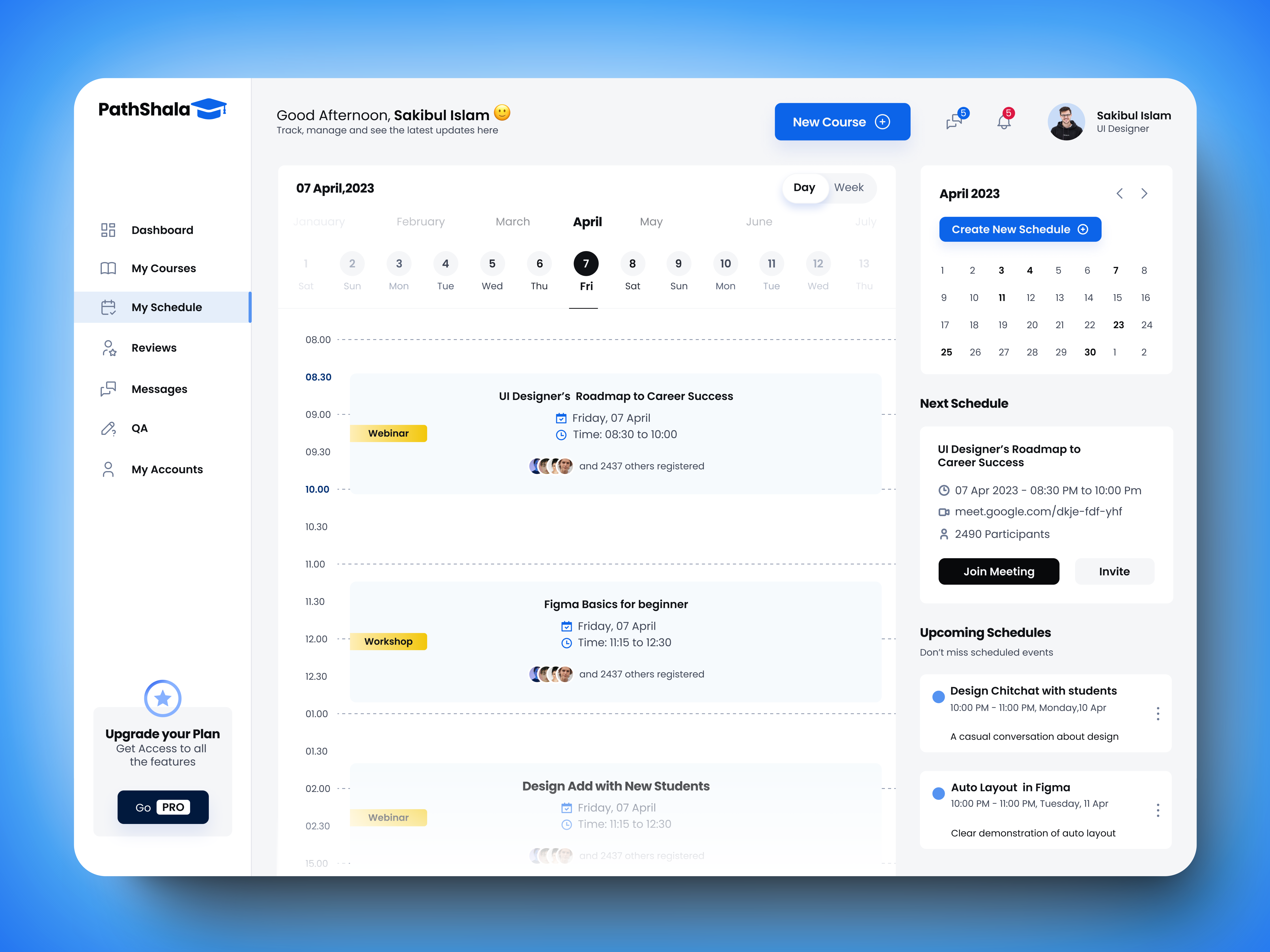 Browse thousands of Instructor Dashboard images for design inspiration ...