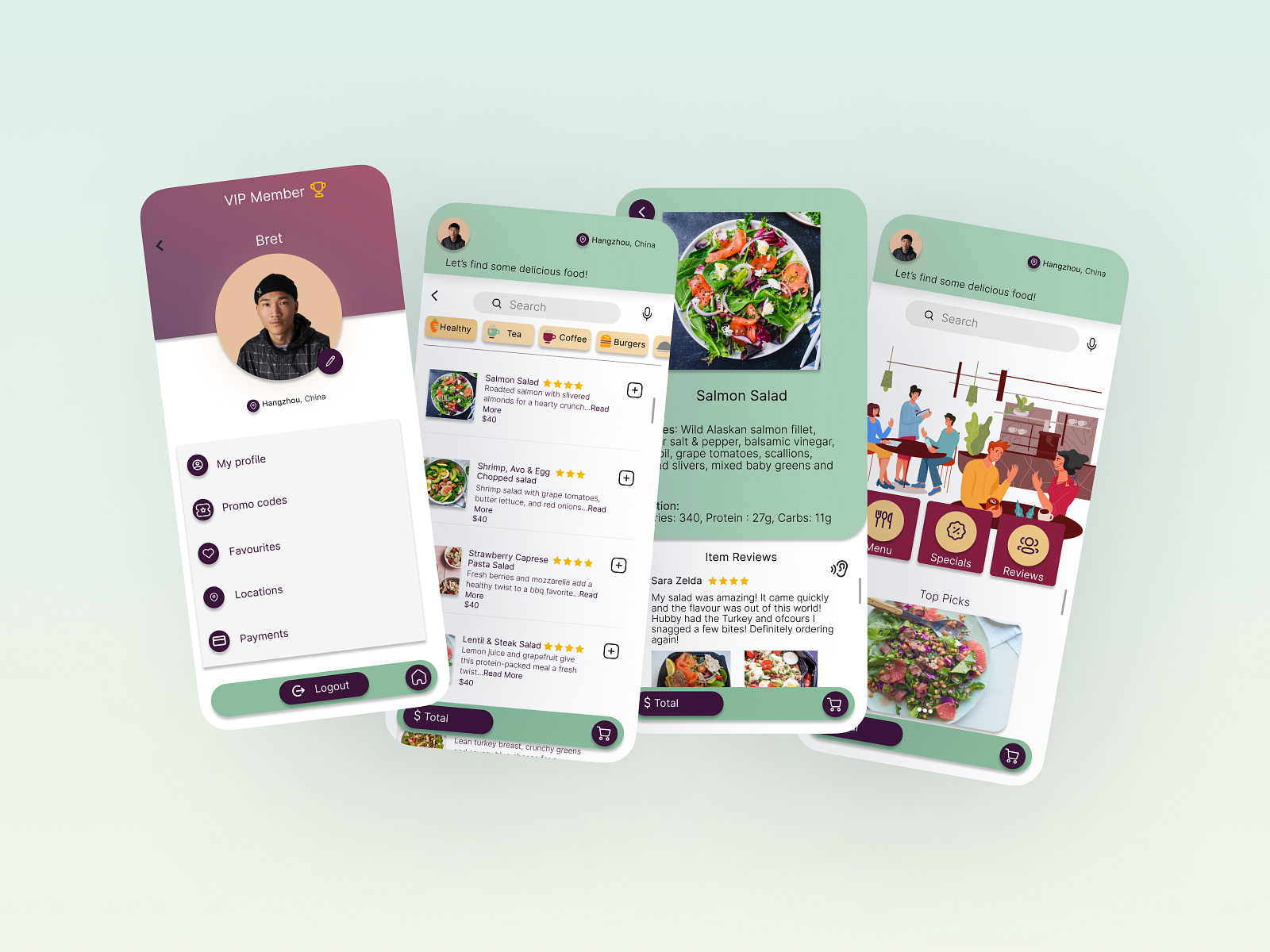 Restaurant Takeaway App By Niko Padayachi On Dribbble