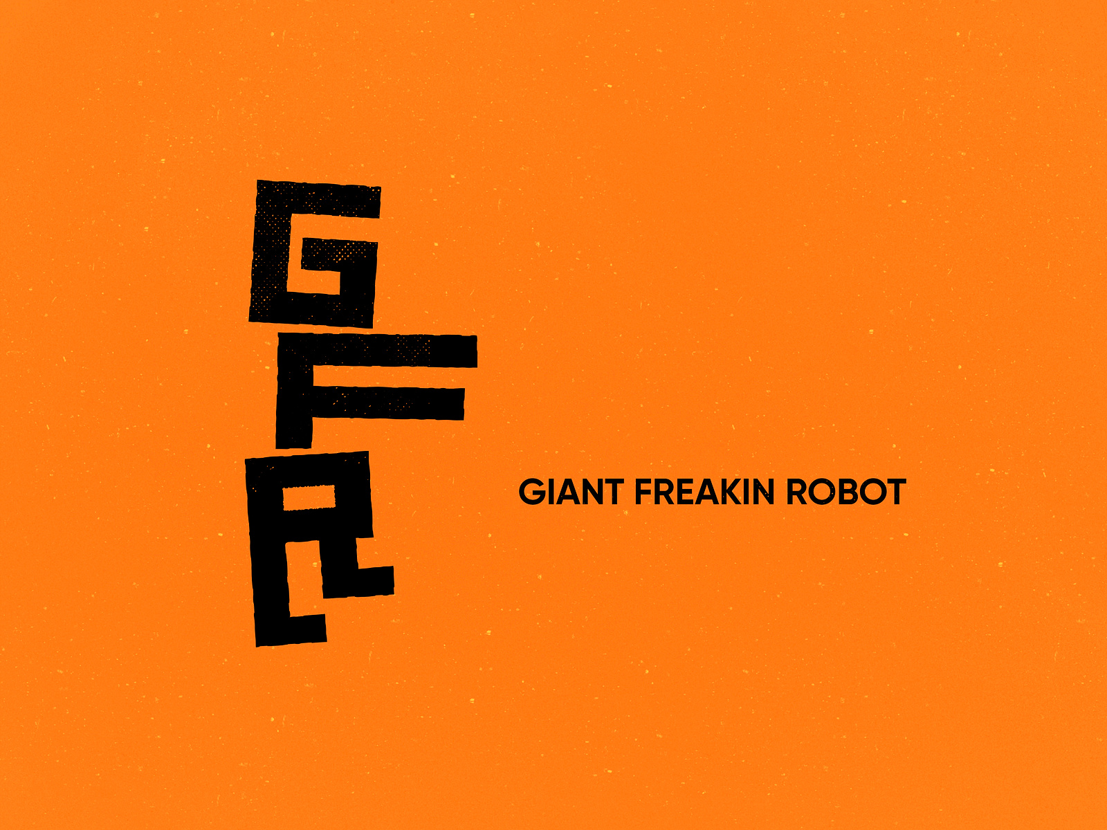 Giant Freakin Robot by Aistis on Dribbble