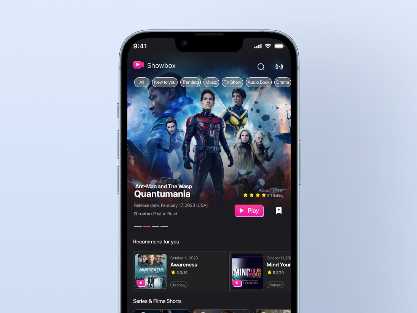Streaming App Design by Imtiaz Shamrat on Dribbble