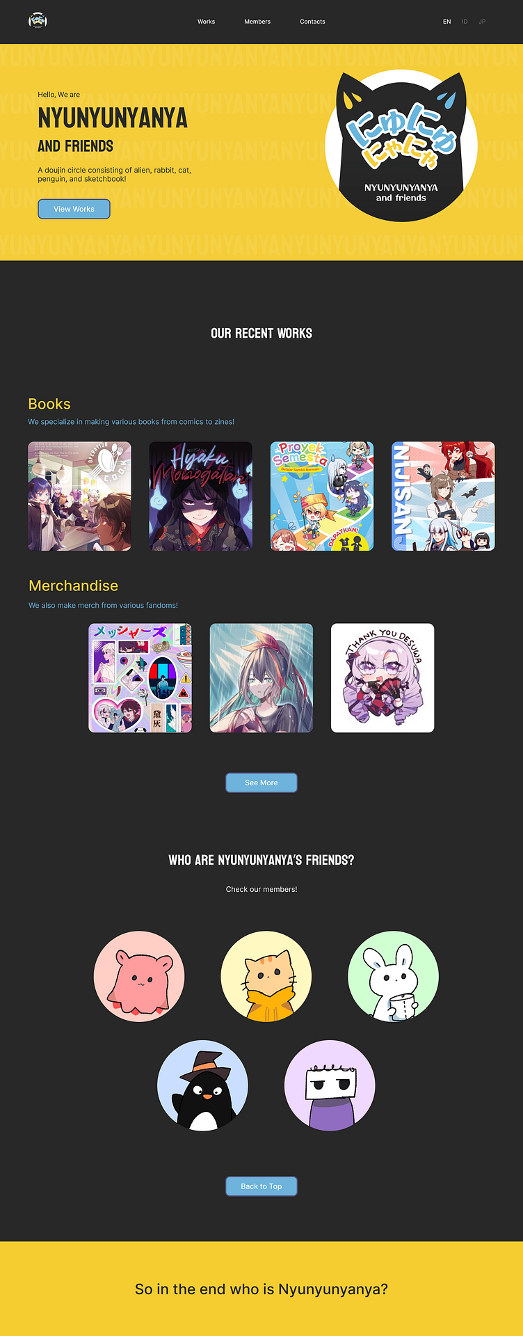 Indie Comic Circle Website Landing Page by Farida Aisy on Dribbble