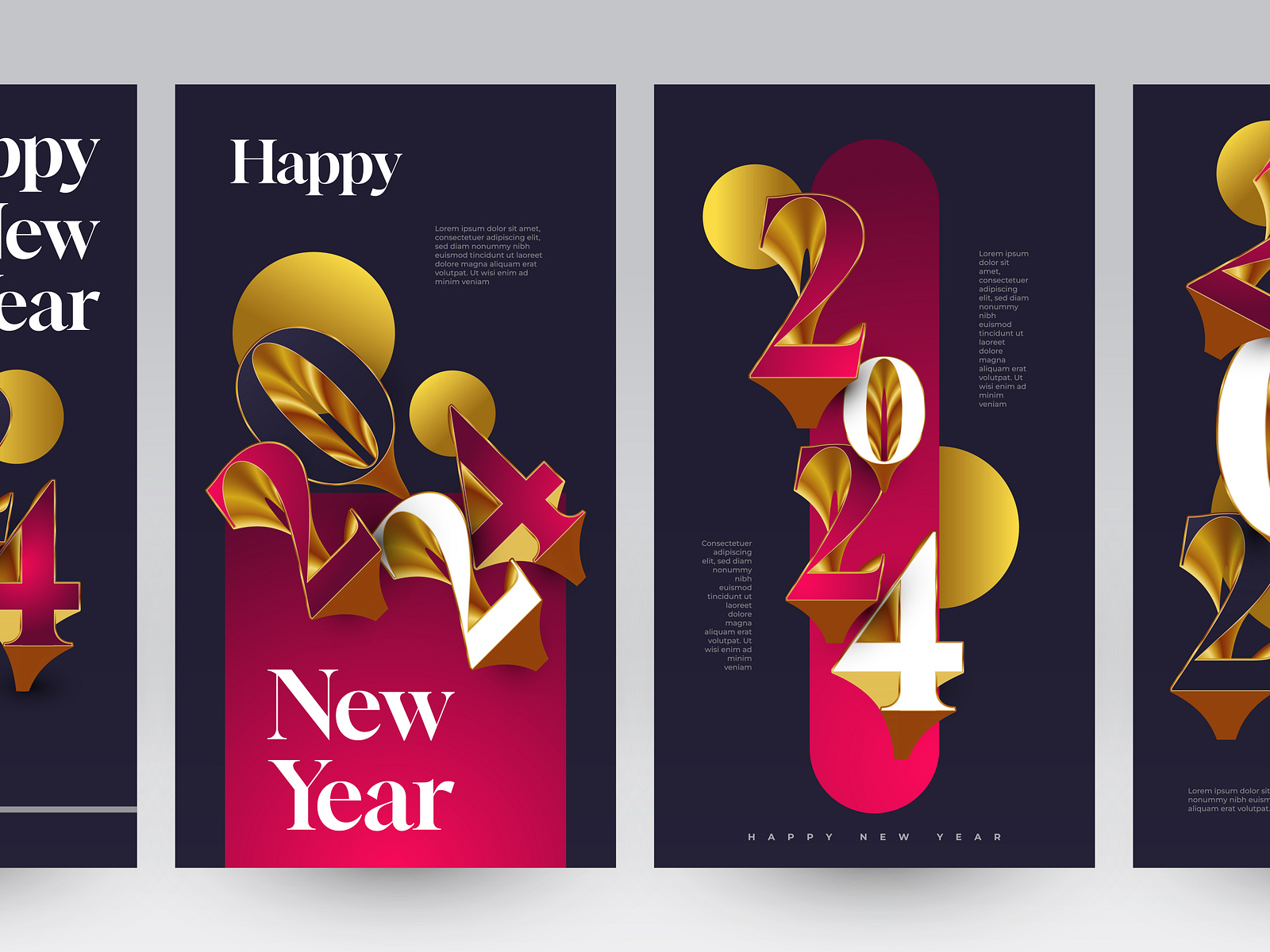 2024 Poster Design Vol 2 by Weis Kanda on Dribbble