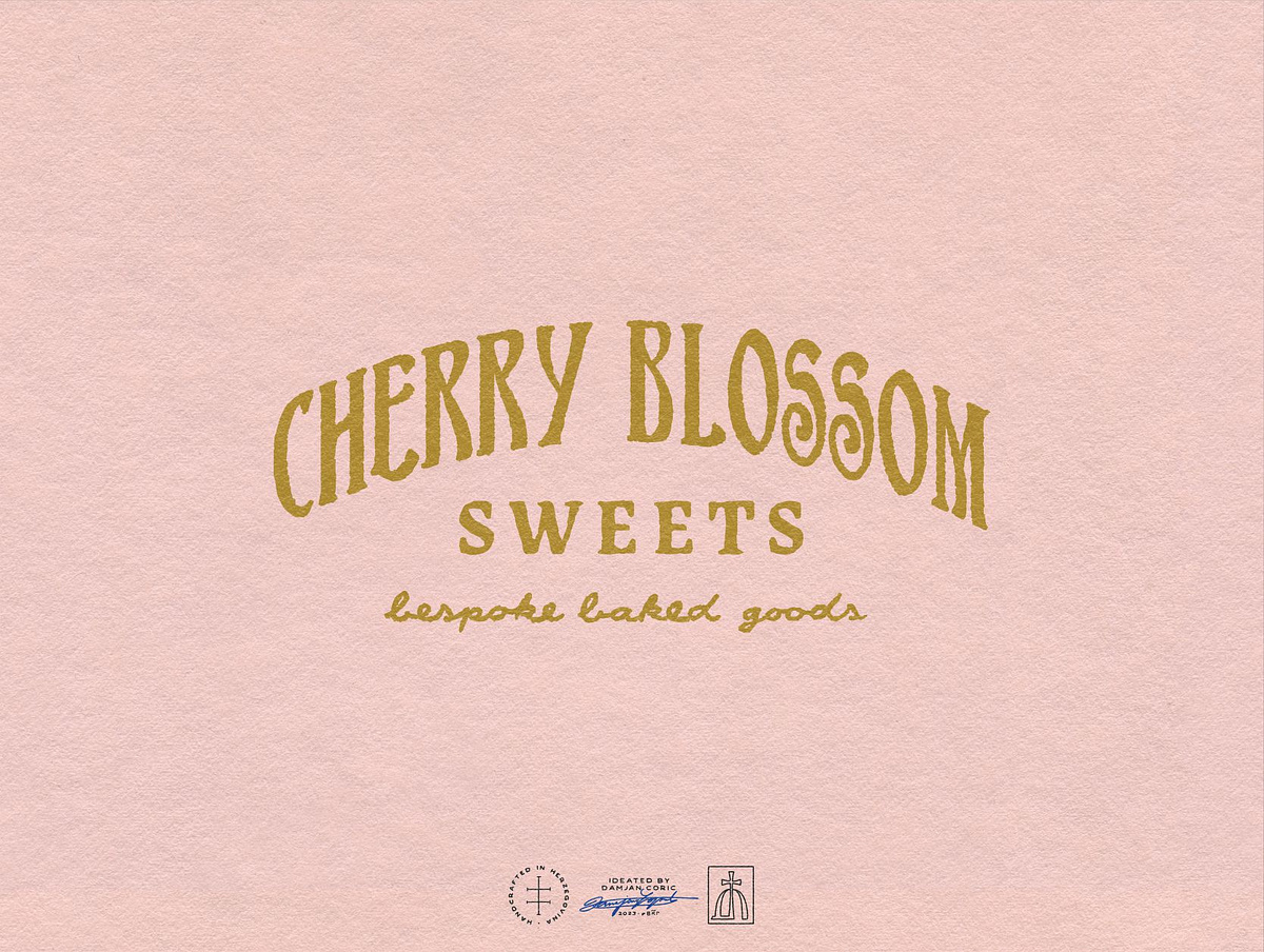 Cherry Blossom Sweets by Coric Design on Dribbble