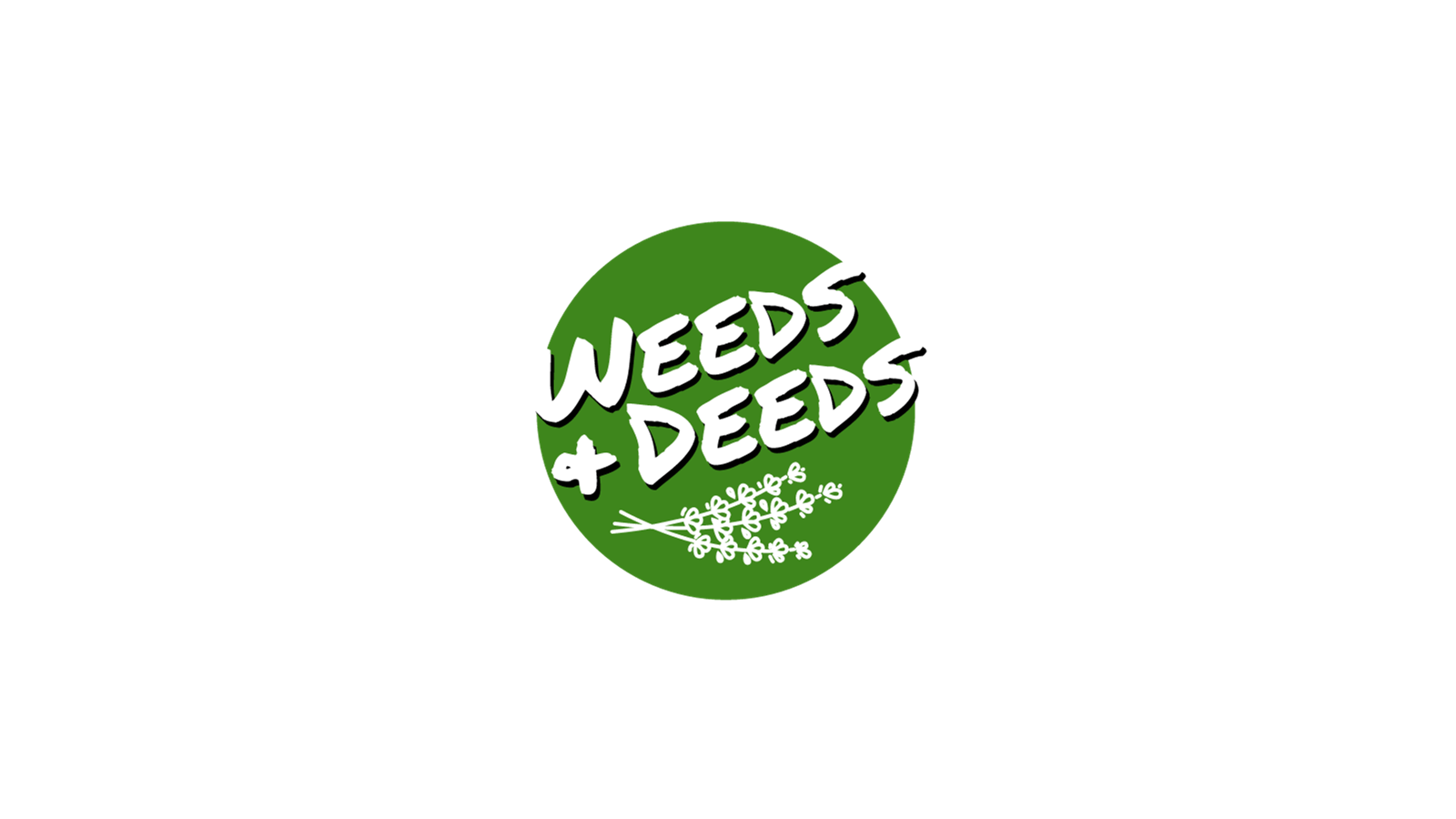 Weeds and Deeds Logo by Rei Myers on Dribbble