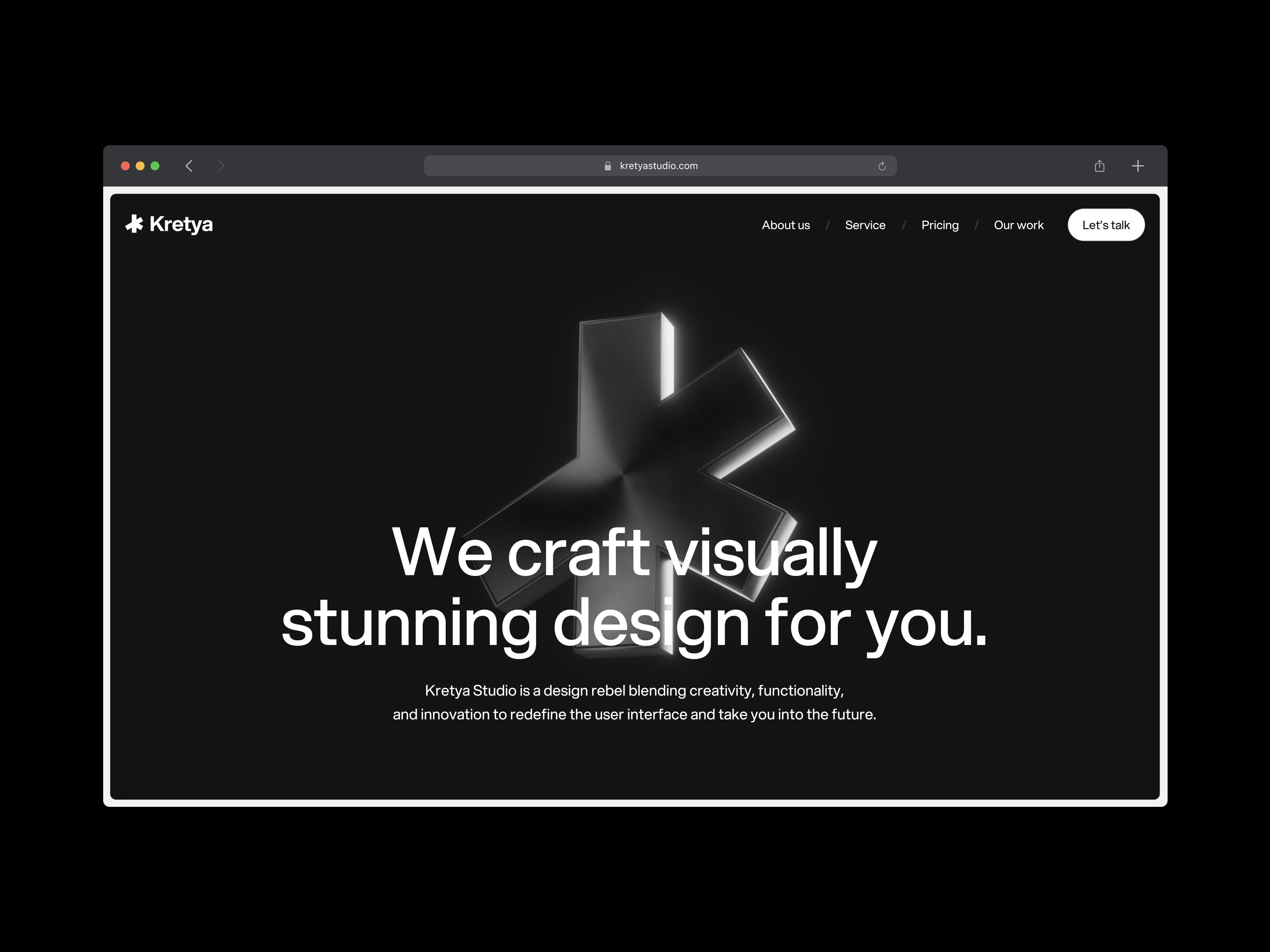 Kretya Website Redesign by Asal Design for Kretya Studio on Dribbble