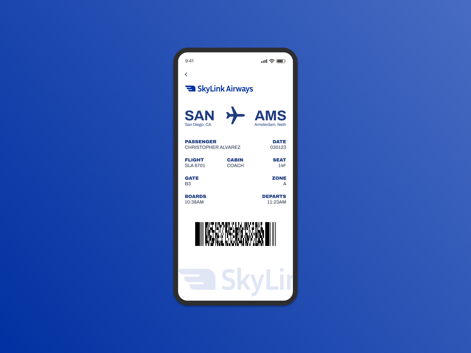 Airline Boarding Pass By Christopher Alvarez On Dribbble
