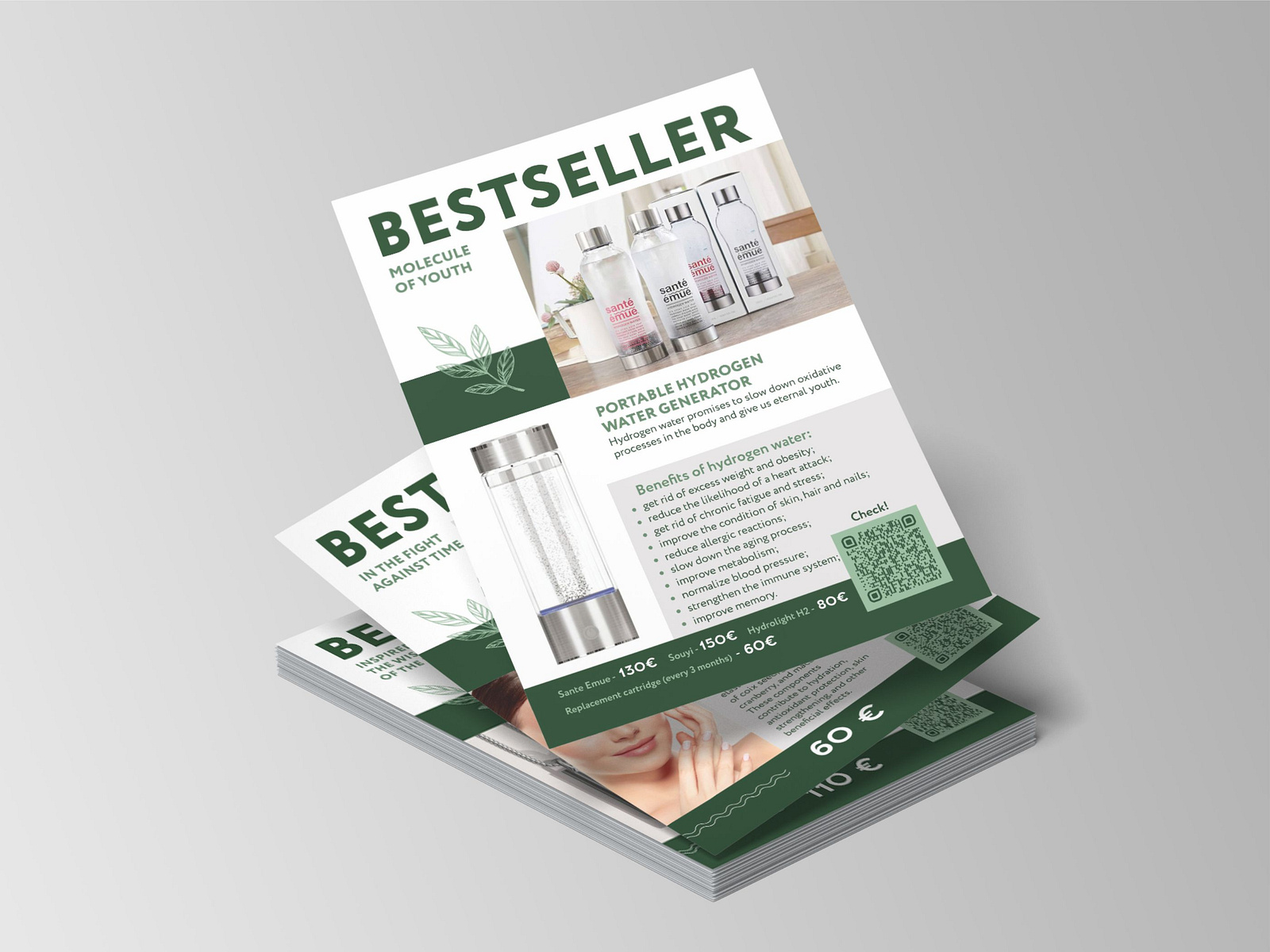 Flyer / Leaflet Design by Maryna Leuchanka on Dribbble