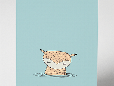 floating fox by Mani Vieregg on Dribbble