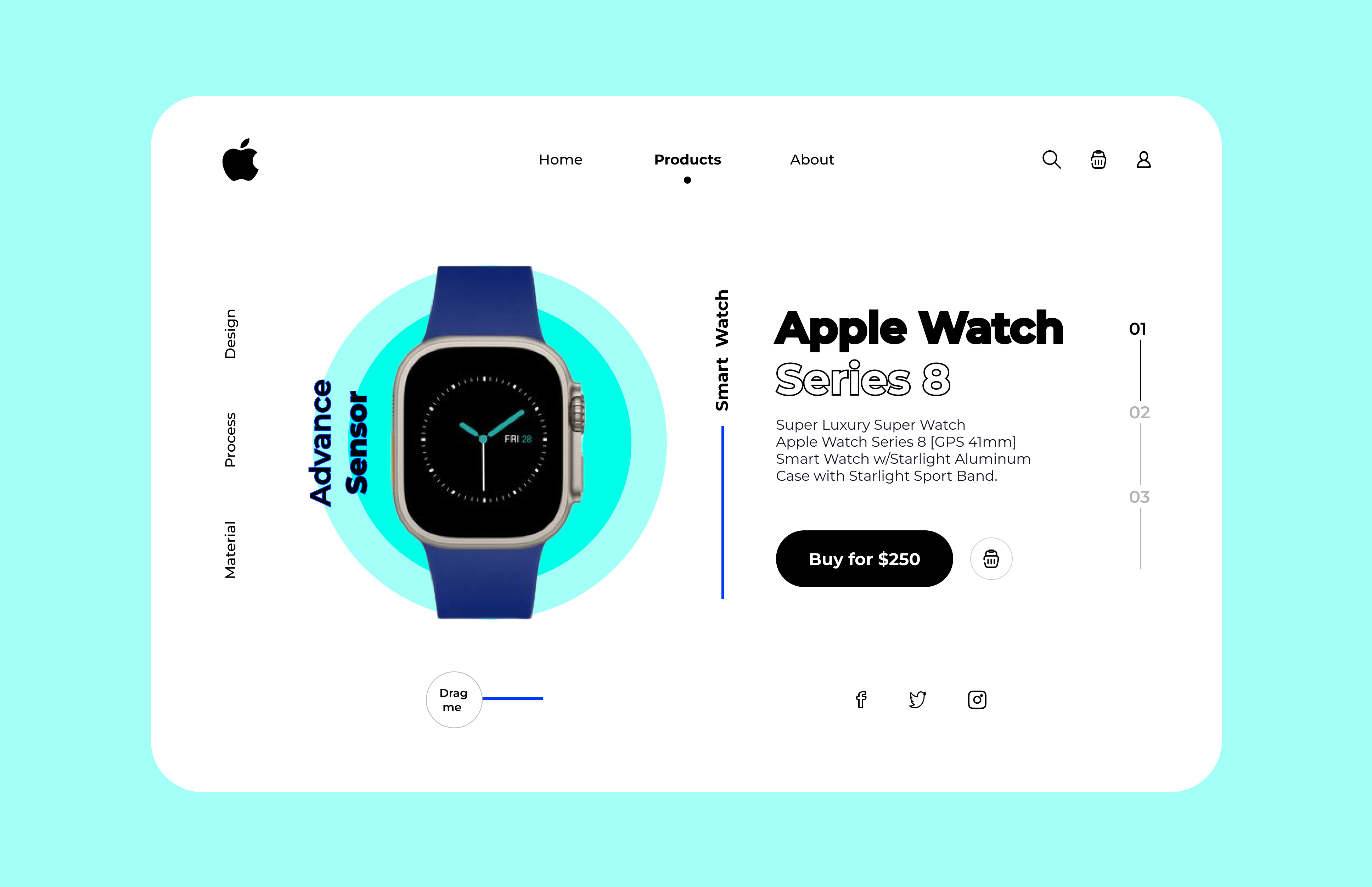 Apple Store Web Design designs, themes, templates and downloadable ...