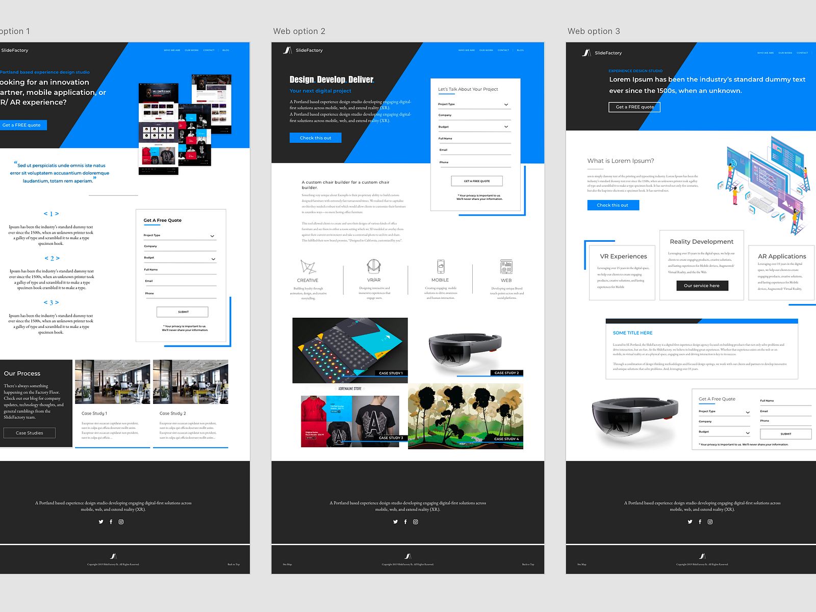 the Slidefactory - New Pages Layout Design by Virginie Trubiano on Dribbble