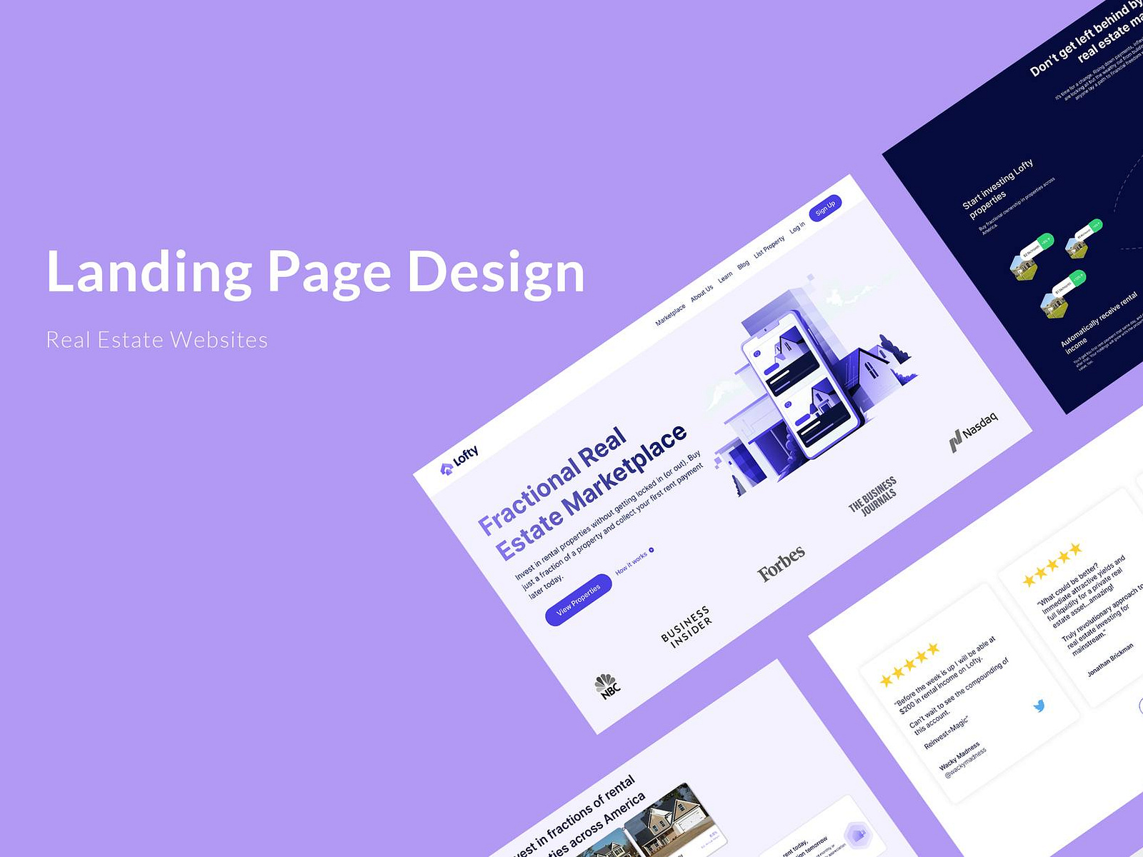 Landing Page Design by Akhyar Bakth on Dribbble