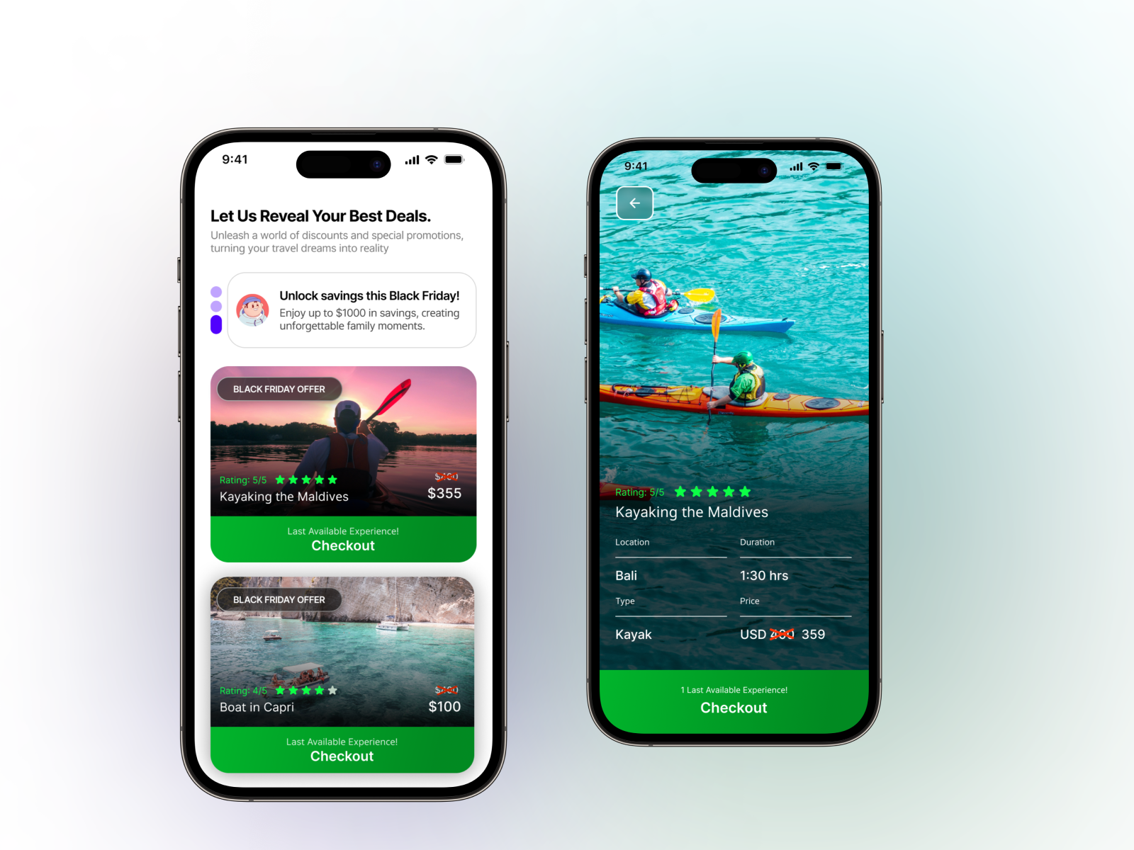 Exclusive Packages Travel App Mobile Experience by Lari on Dribbble