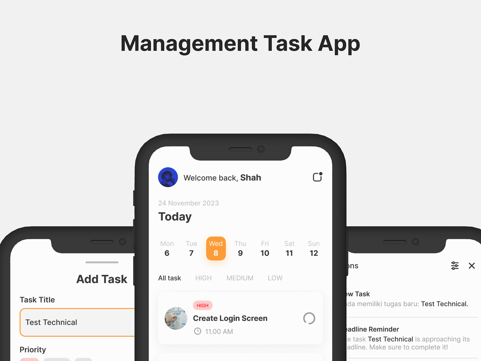 Management Task - Mobile App by shah Alam on Dribbble Management Task - Mobile App by shah Alam on Dribbble