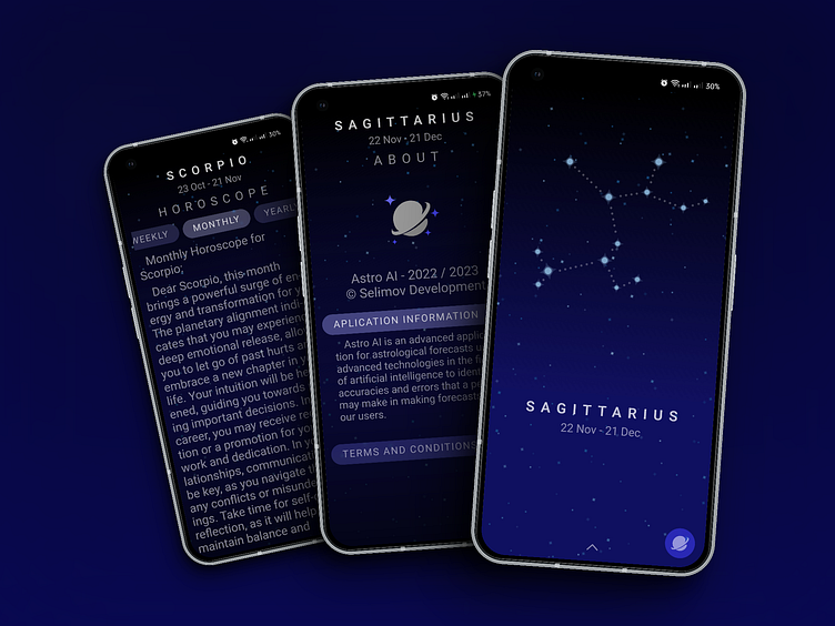 Astro AI by Arthur A. Selimov on Dribbble