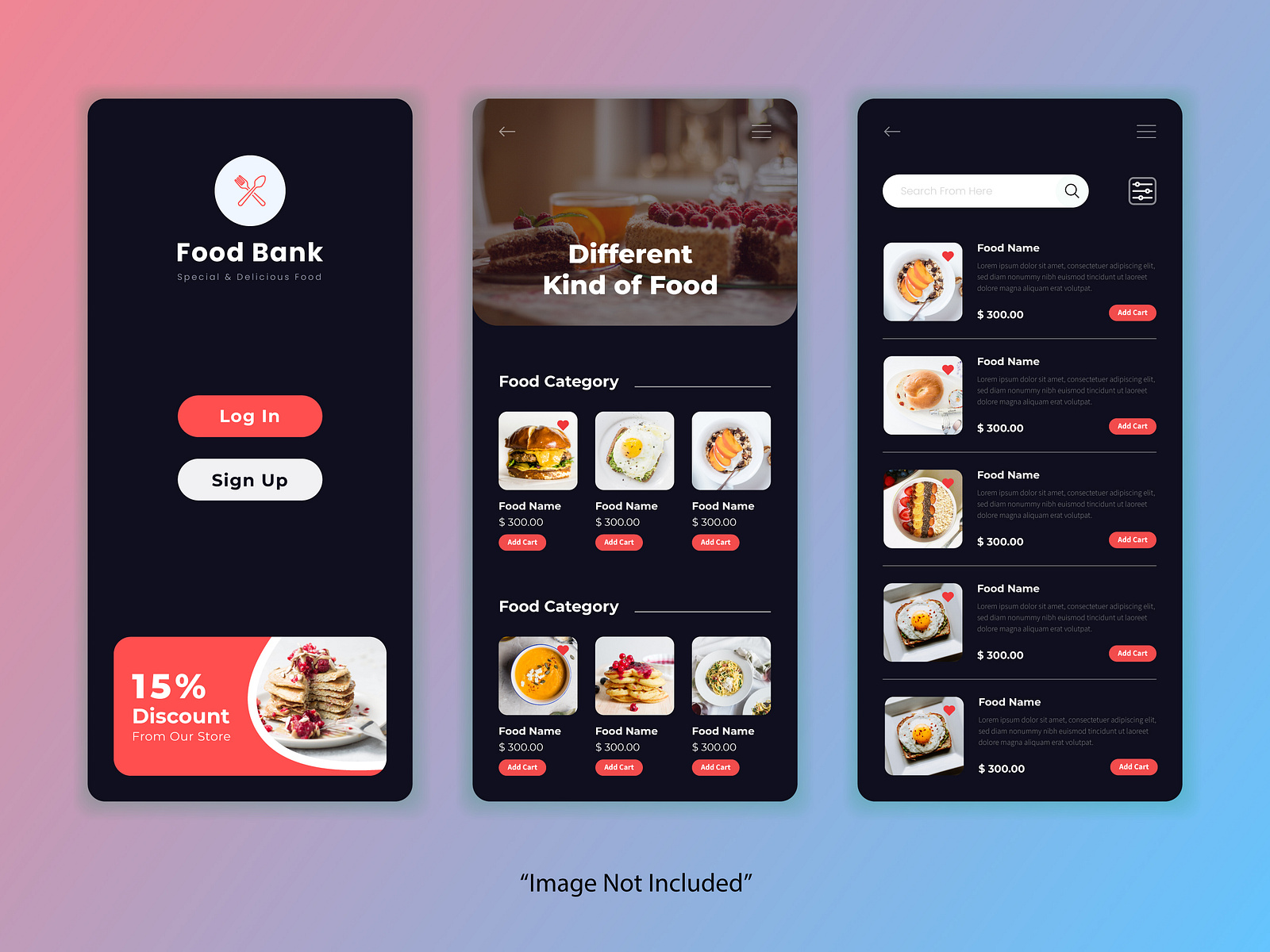 Food App UI Design by Jinal Mistry on Dribbble