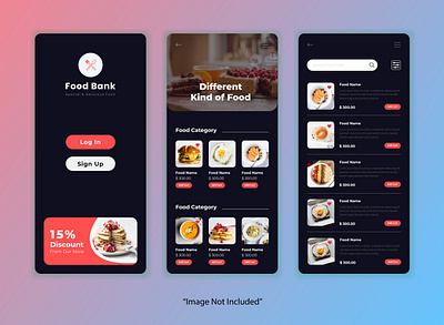 Food App UI Design by Jinal Mistry on Dribbble