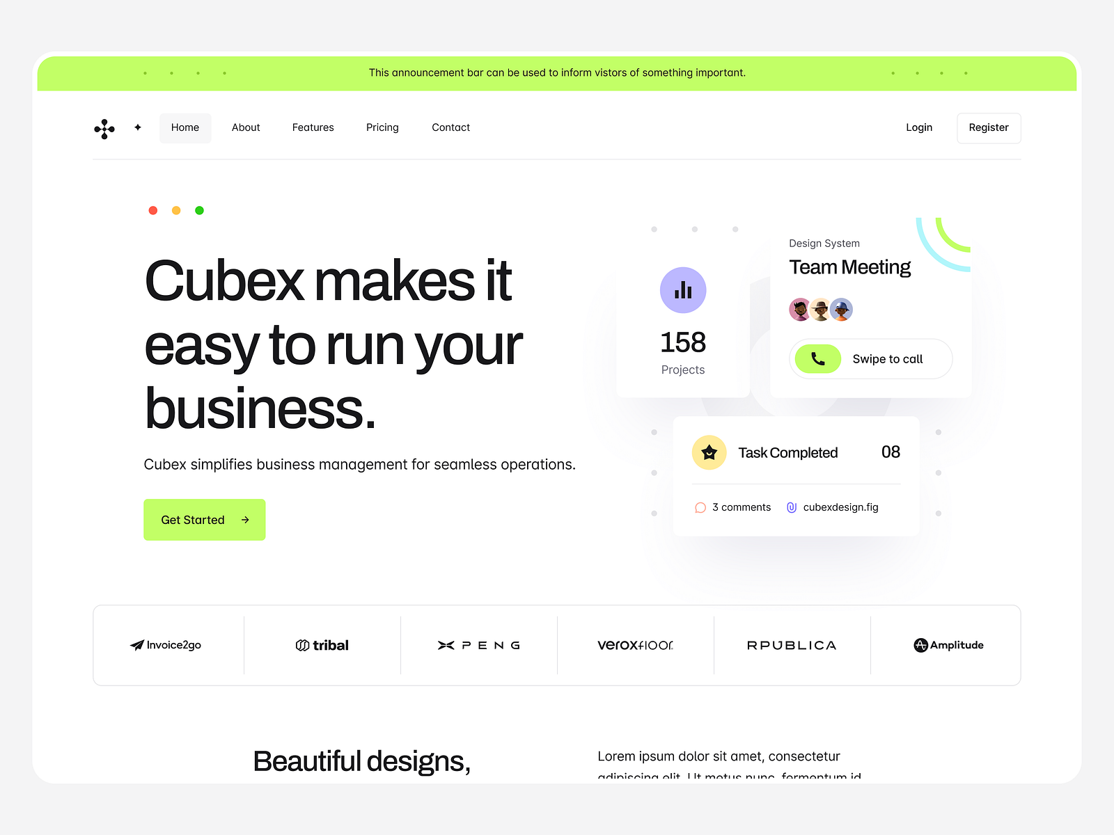 Homepage Design - Figma by Saad Malik on Dribbble