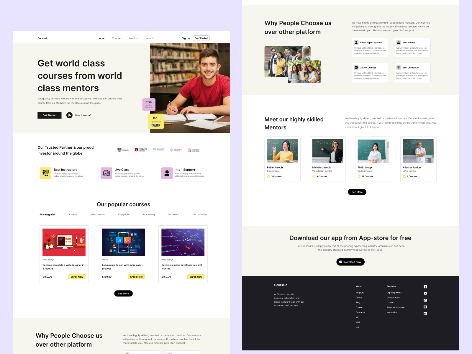 Hii guys, Have a look on my website design, Thanks! by Manjeet Yadav on ...