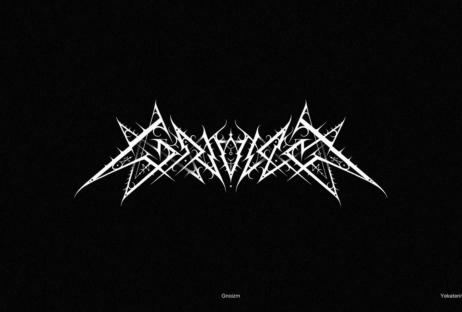 GNOIZM | occult metal logo by Thomas Bokler (GNOIZM) on Dribbble