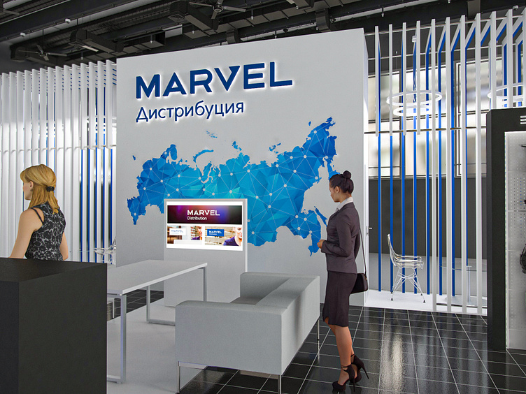 MARVEL exhibition by Alexey Muktepavel on Dribbble