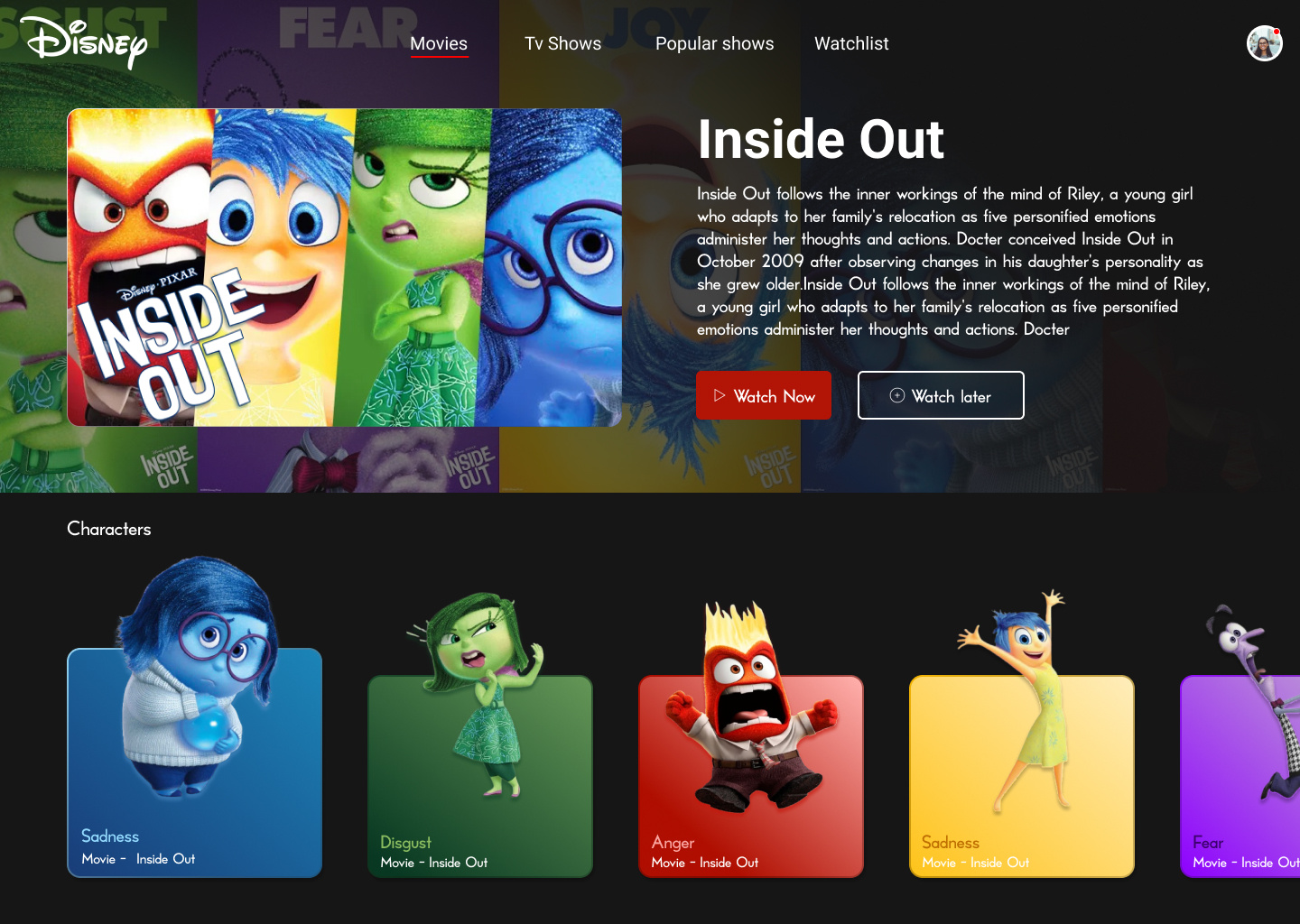 OTT Website by ram cruse on Dribbble