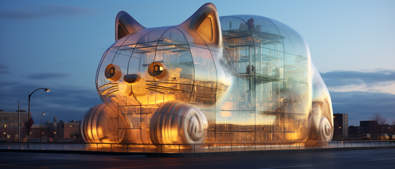 Cat Building by sally on Dribbble